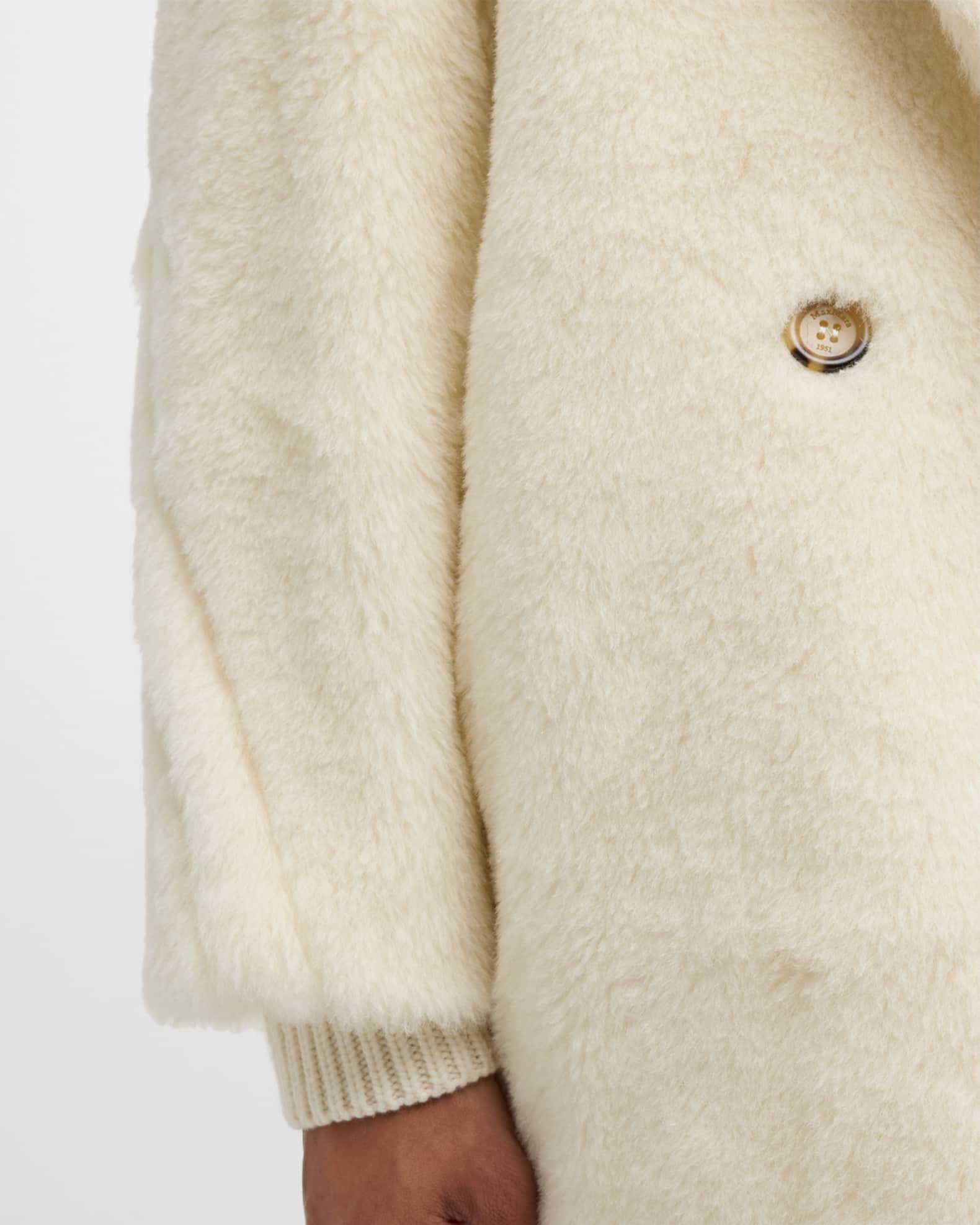 Max Mara Olga Double-Breasted Wool Coat | Neiman Marcus
