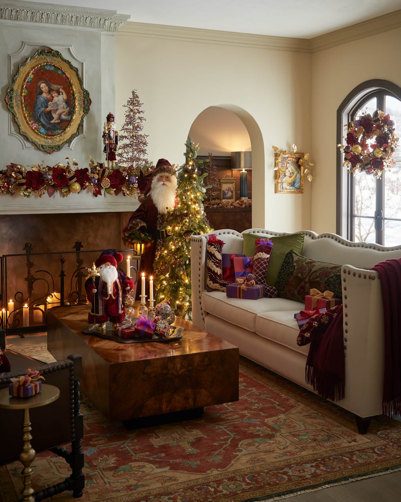 Neiman Marcus 6' Spiritual Christmas Prelit Garland | Neiman Marcus