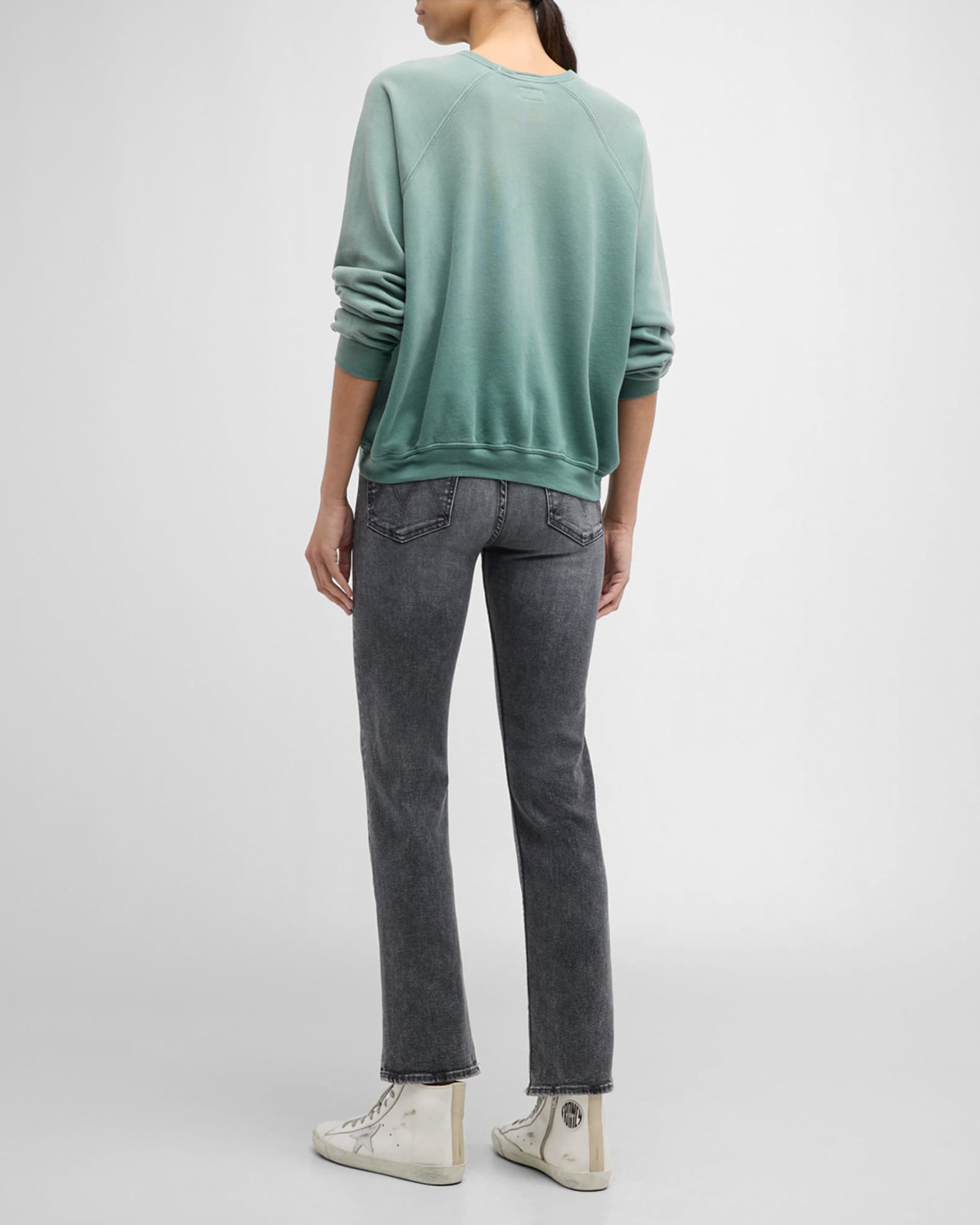 MOTHER The Mid-Rise Rider Skimp Jeans | Neiman Marcus