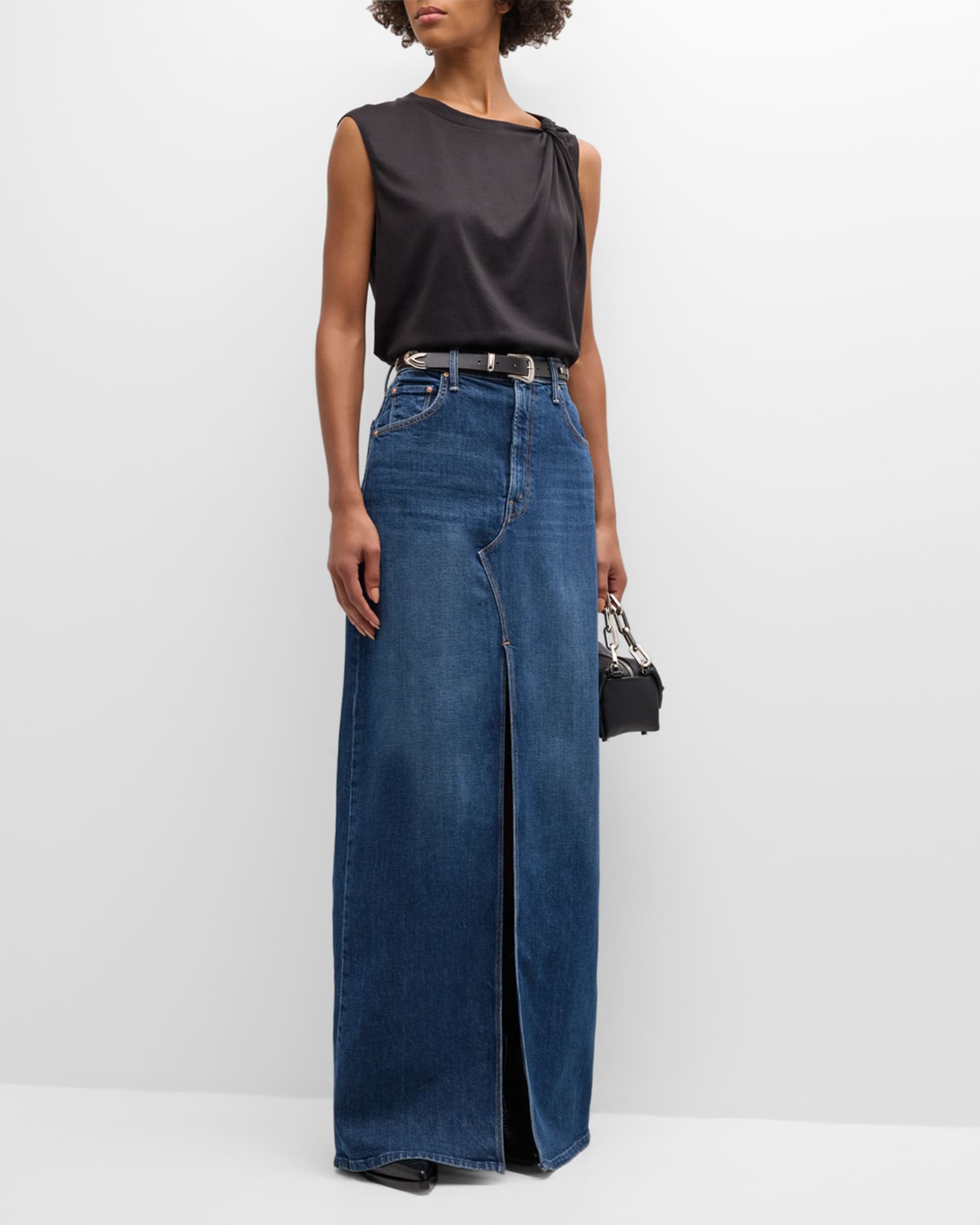 MOTHER The Bombshell Maxi Skirt | Neiman Marcus