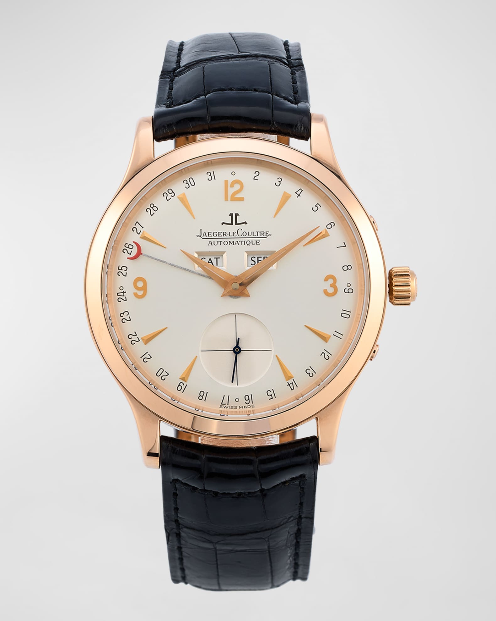 Vintage Watches Jaeger LeCoultre Master Control Triple Calendar 37mm ...
