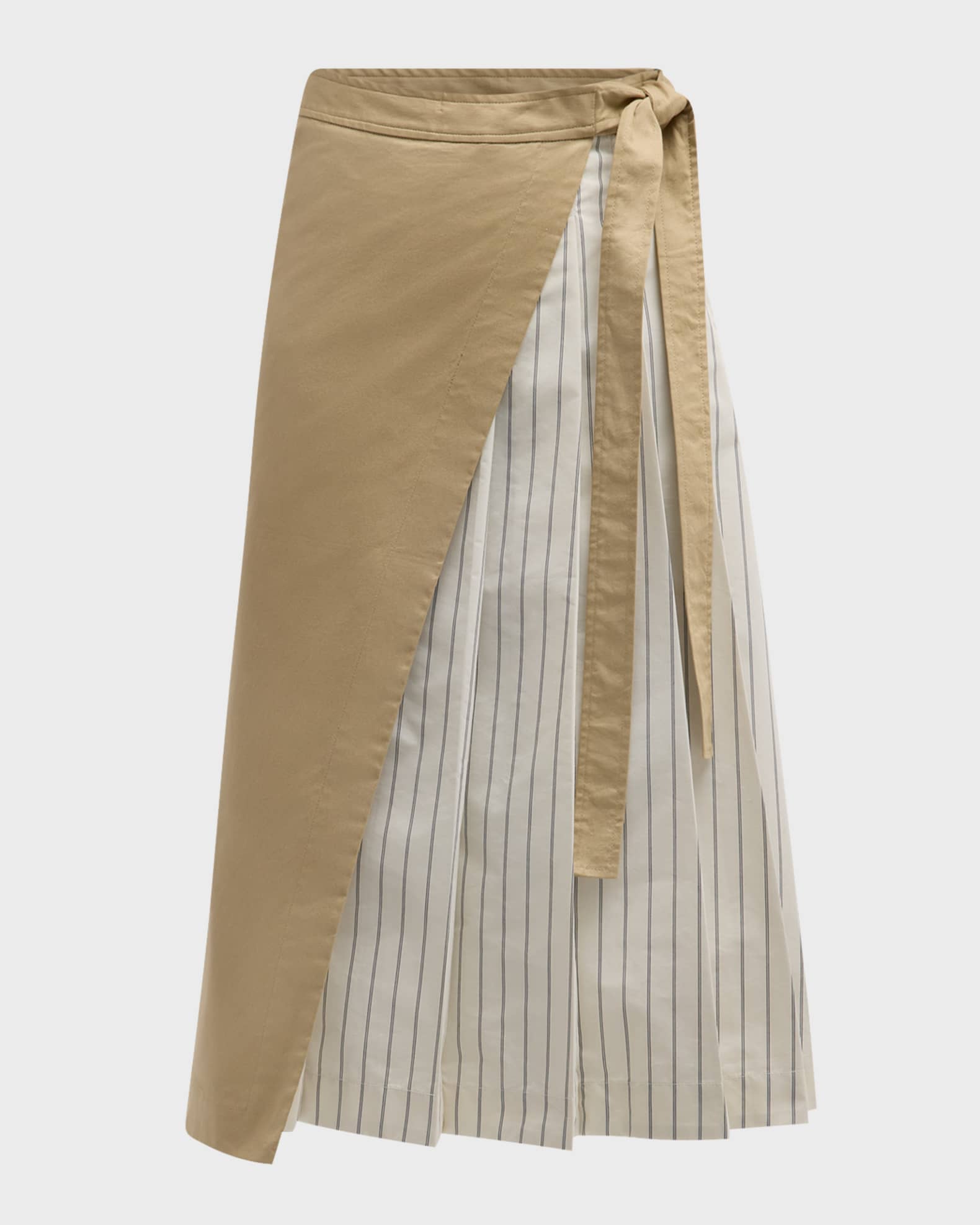 3.1 Phillip Lim Pleated Wrap Skirt | Neiman Marcus