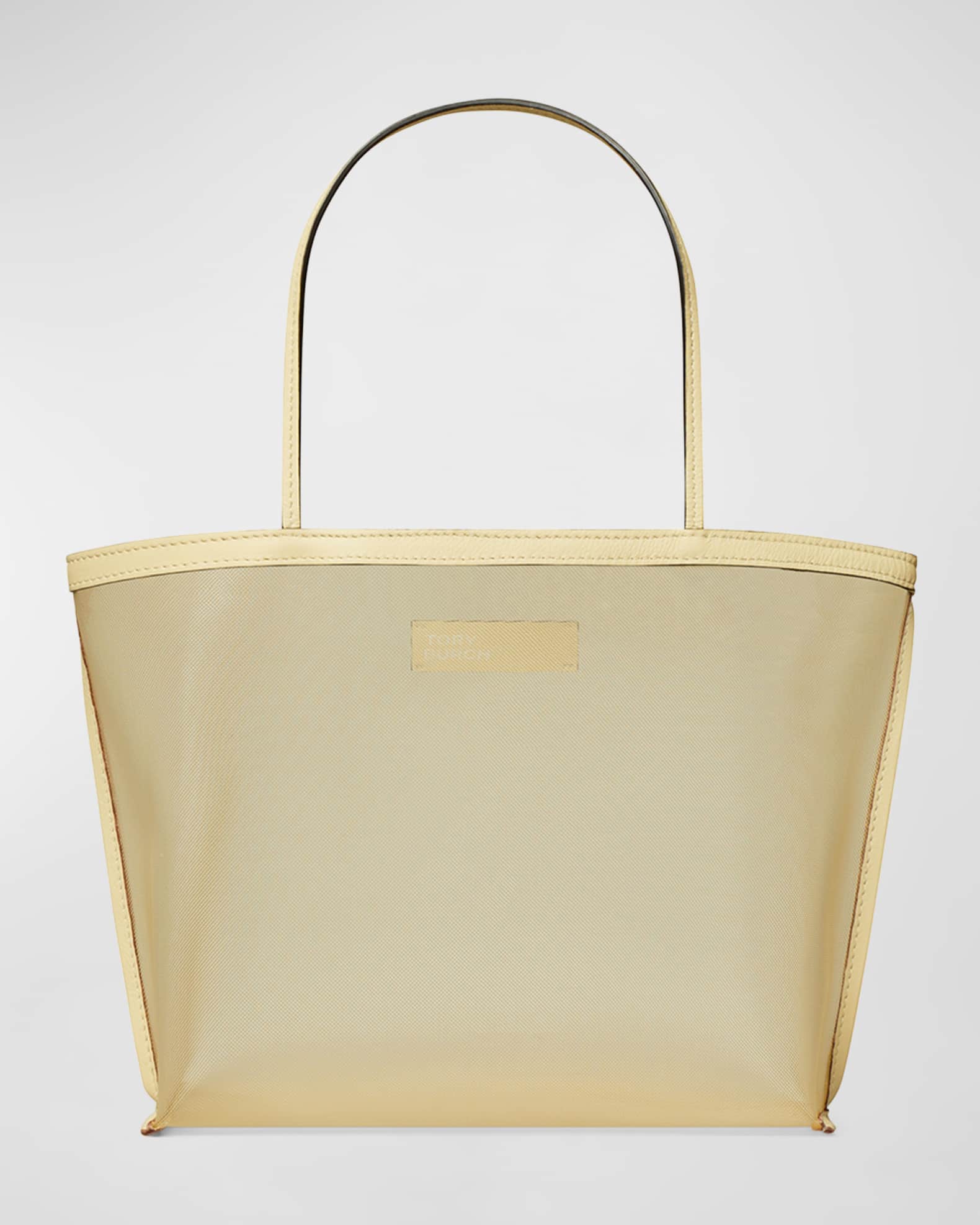 Tory Burch Sheer Mesh Tote Bag | Neiman Marcus