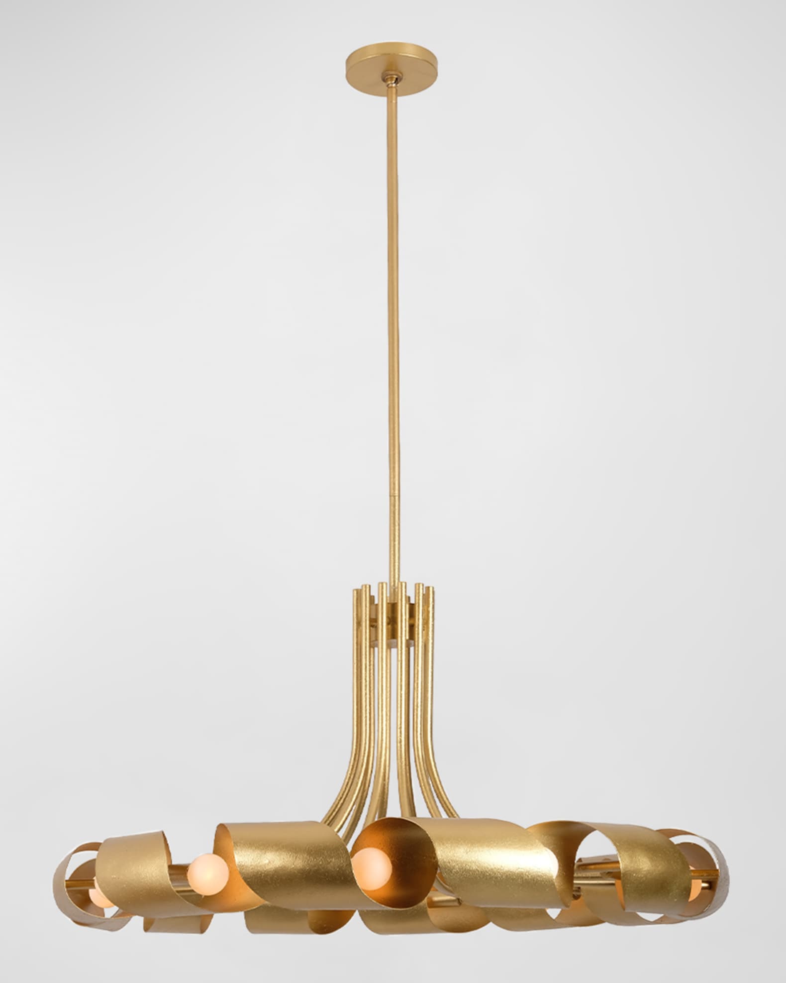 Kalco Lighting Ribbon 36" Chandelier | Neiman Marcus