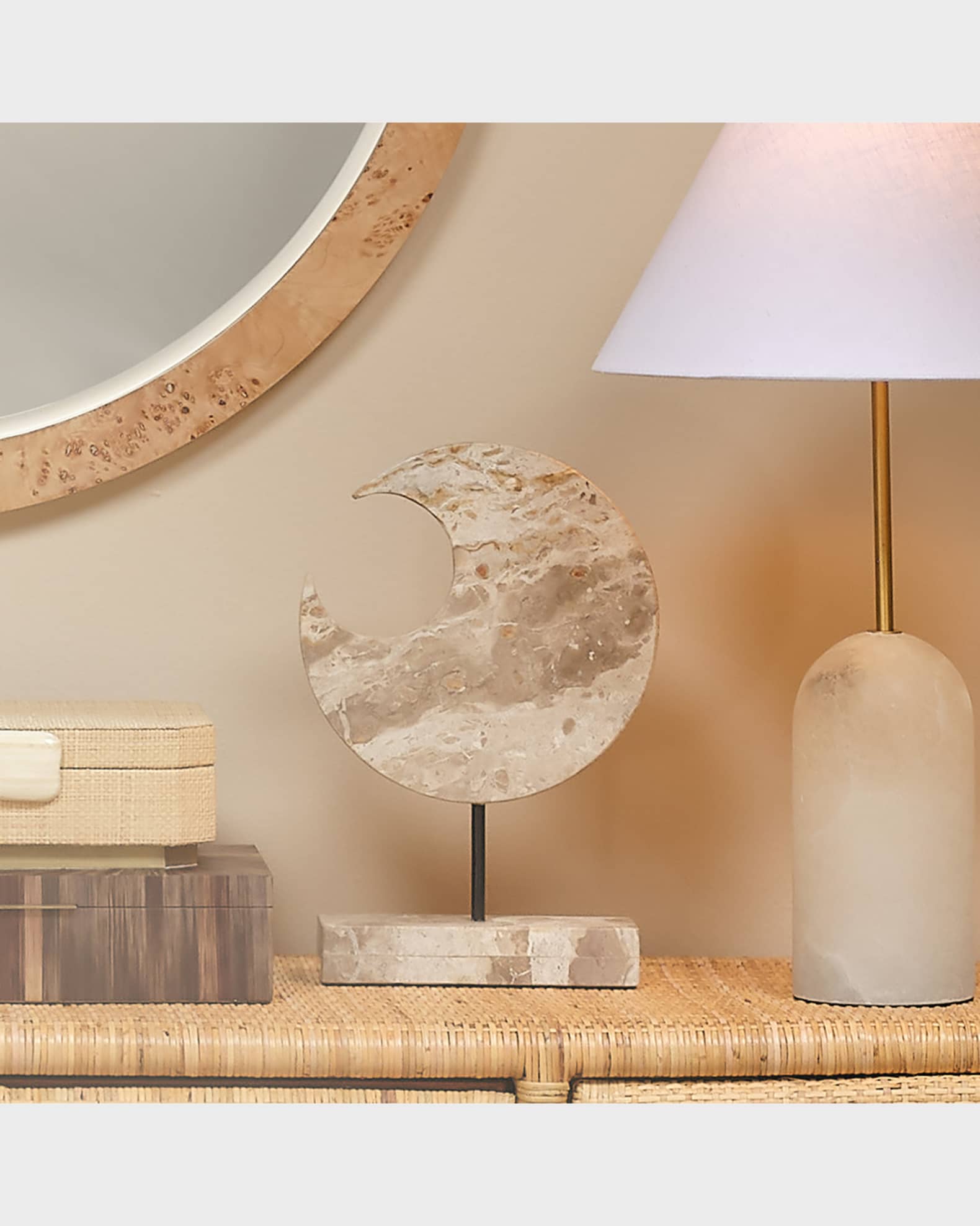 Jamie Young Crescent Marble Stand | Neiman Marcus