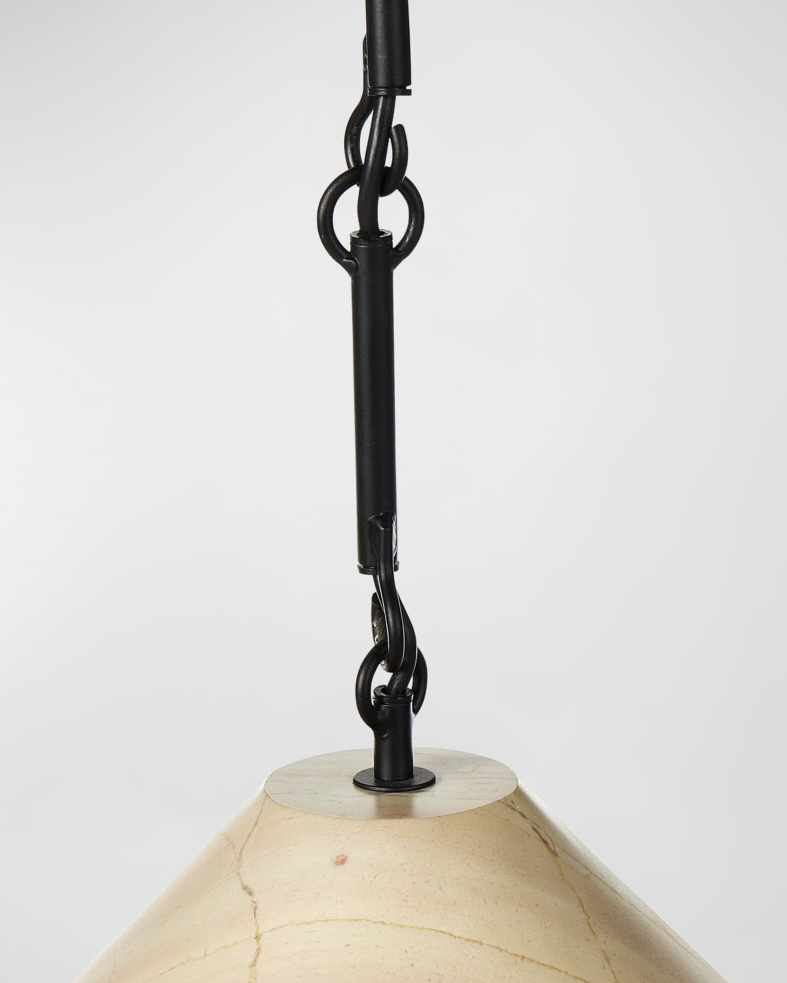 Four Hands Concetta Pendant Light - Ecru Marble | Neiman Marcus