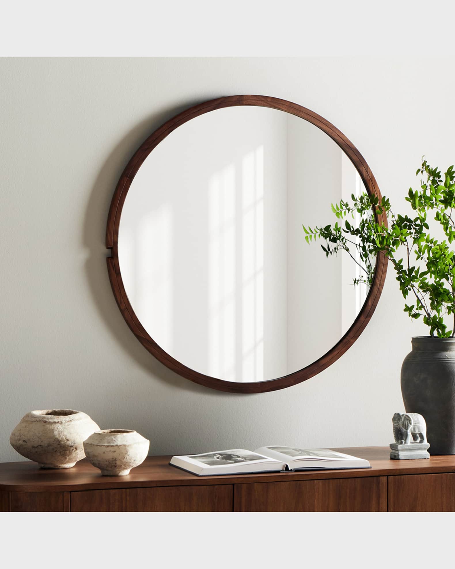 Four Hands Arturo Natural Walnut Mirror | Neiman Marcus