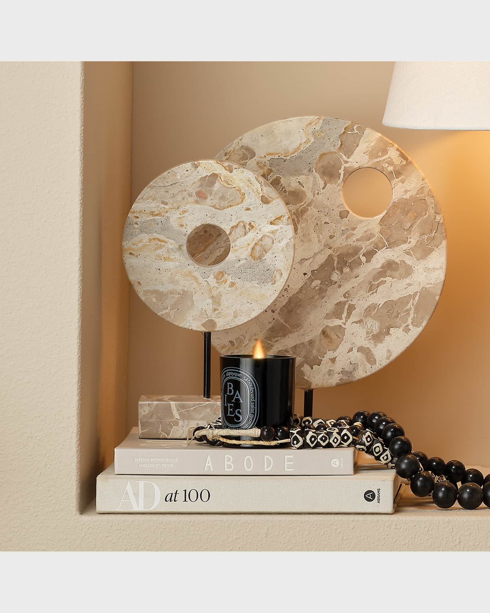 Jamie Young Soleil Marble Stand | Neiman Marcus