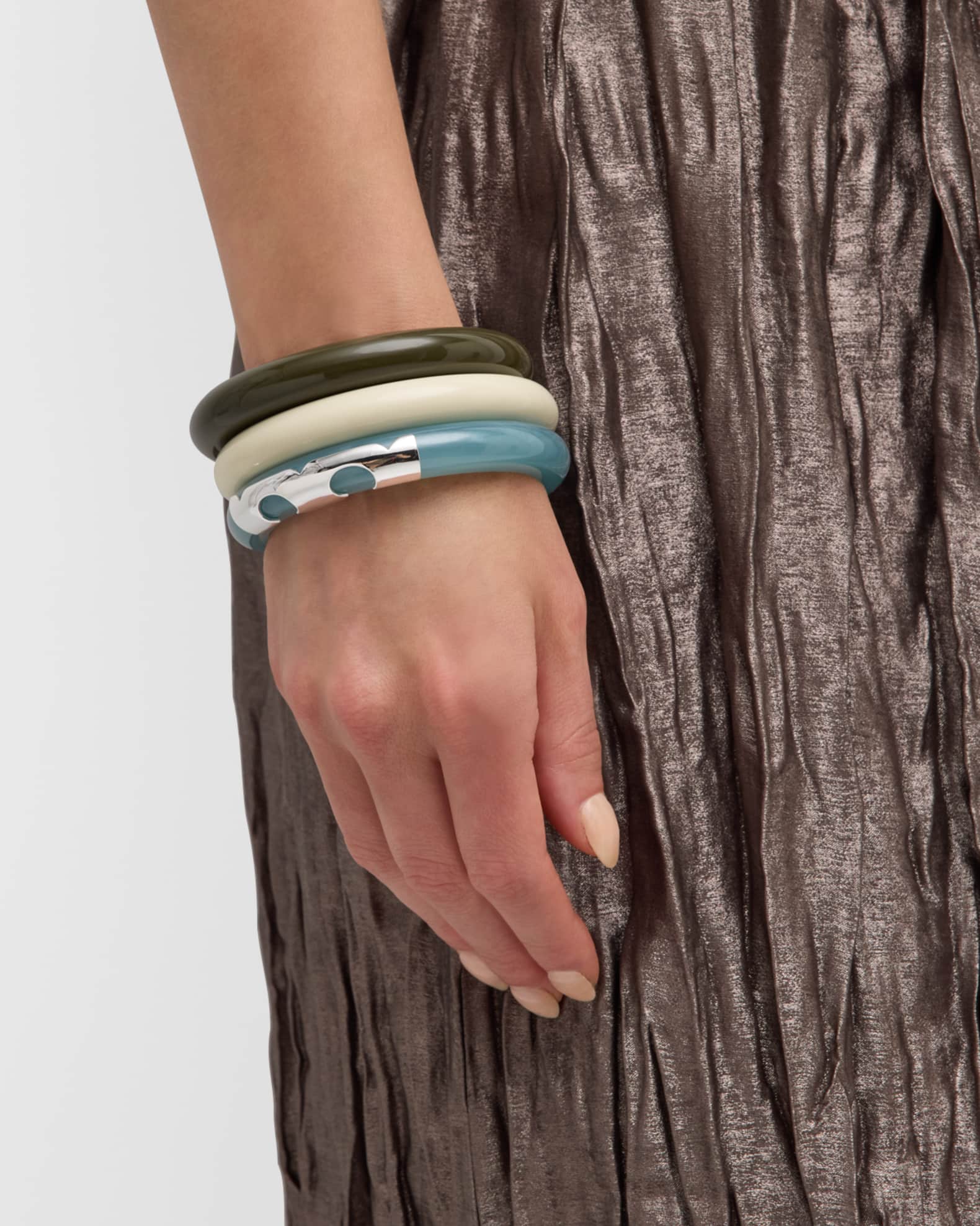 Tory Burch Resin Bangles, Set of 3 | Neiman Marcus