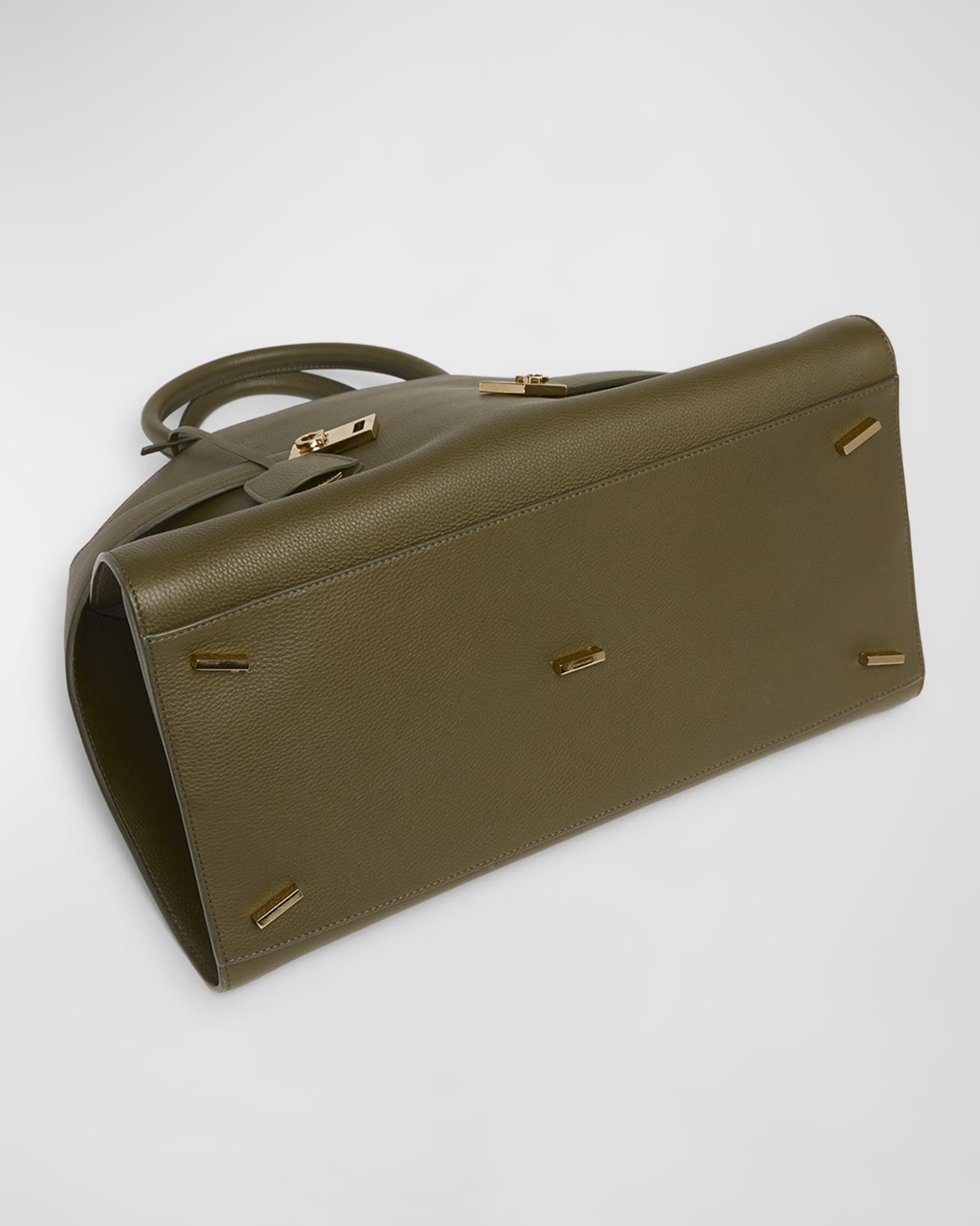 Small Hug Leather Top-Handle Bag | Neiman Marcus