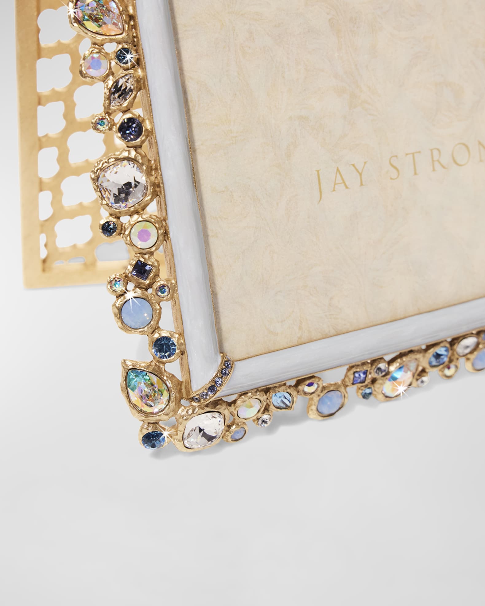 Jay Strongwater Bejeweled Frame, 8" x 10" | Neiman Marcus
