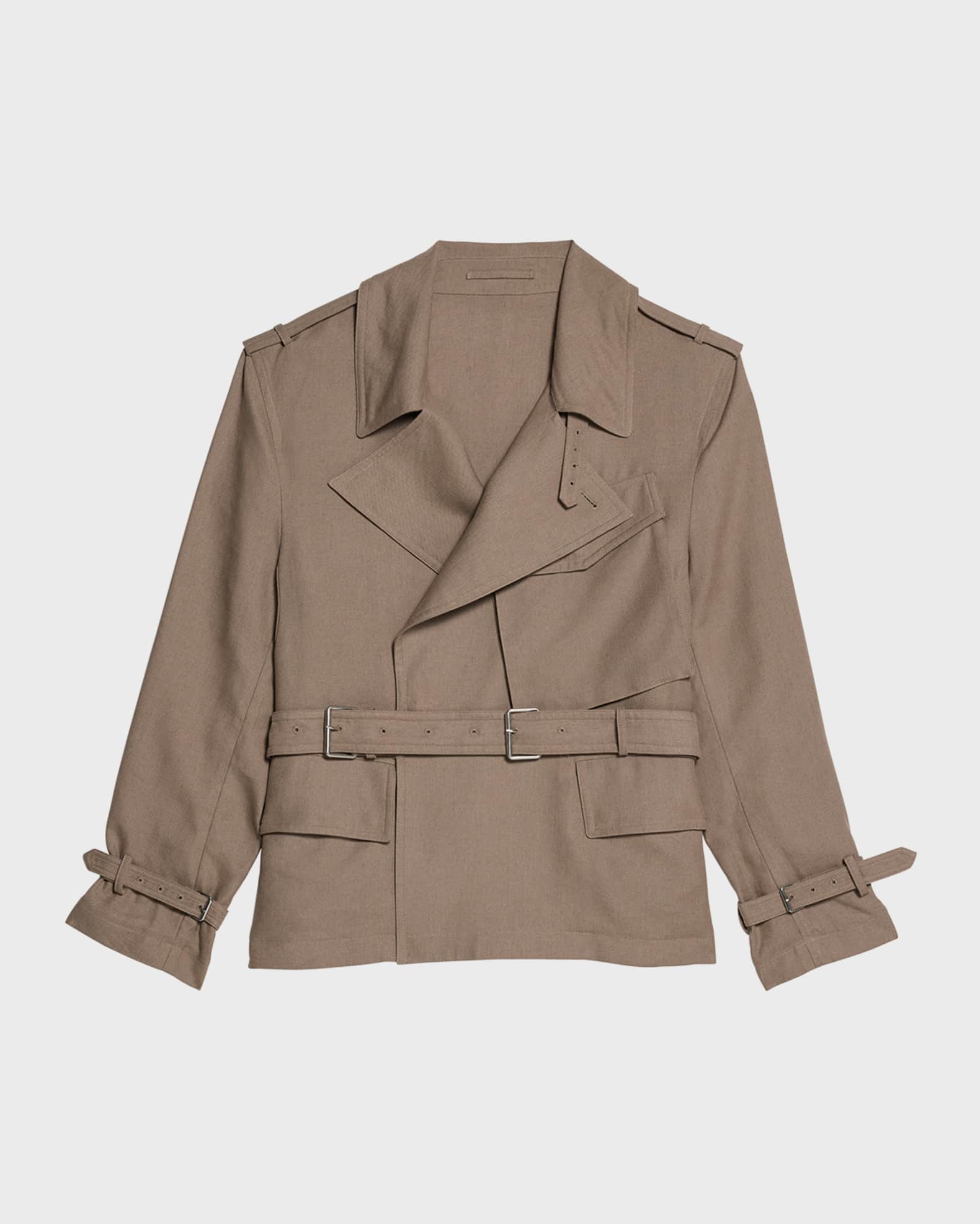 Helmut Lang Belted Rider Trench Coat | Neiman Marcus