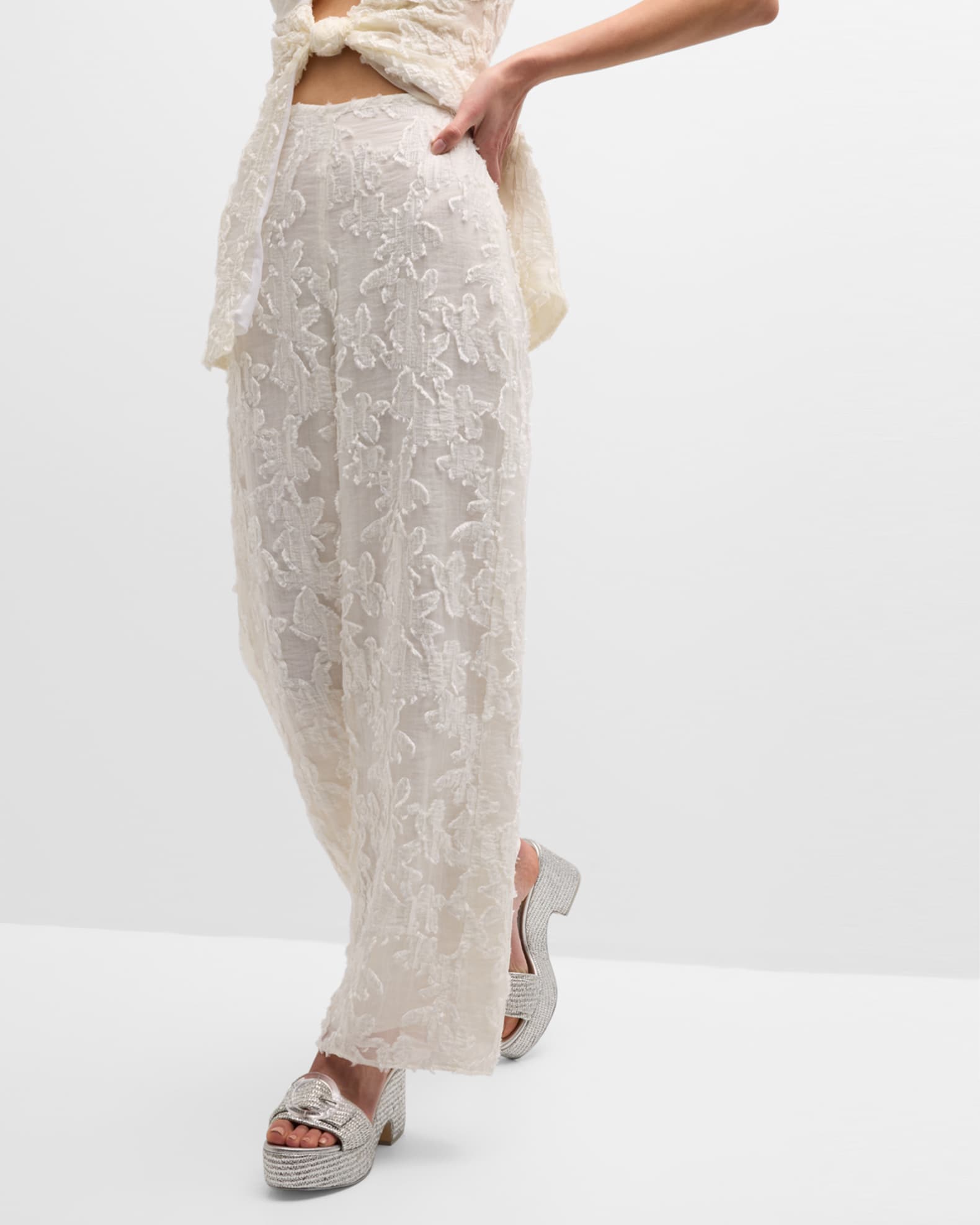 Cult Gaia Lane Wide-Leg Pants | Neiman Marcus