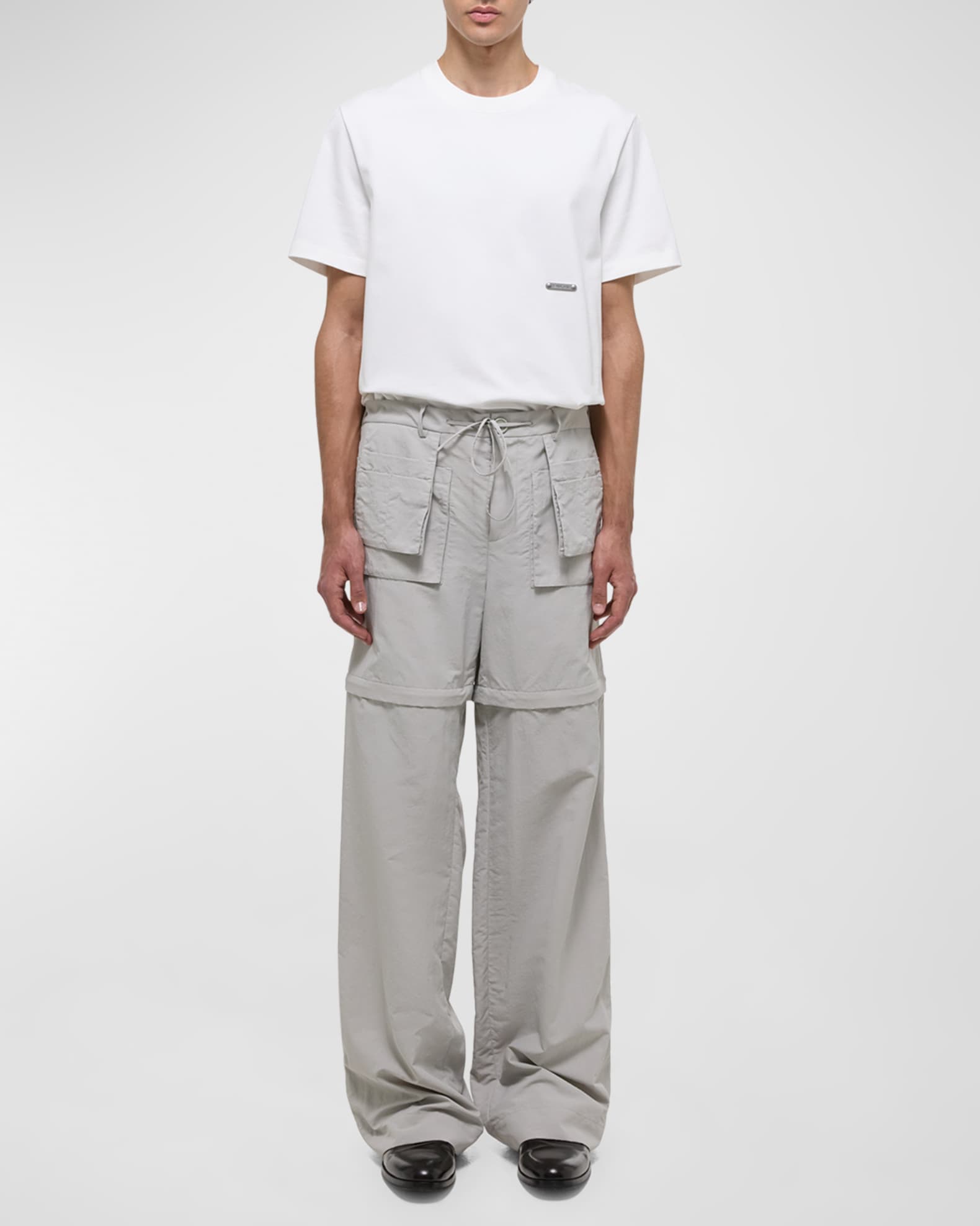 Helmut Lang Men's Air Nylon Detachable Pants | Neiman Marcus