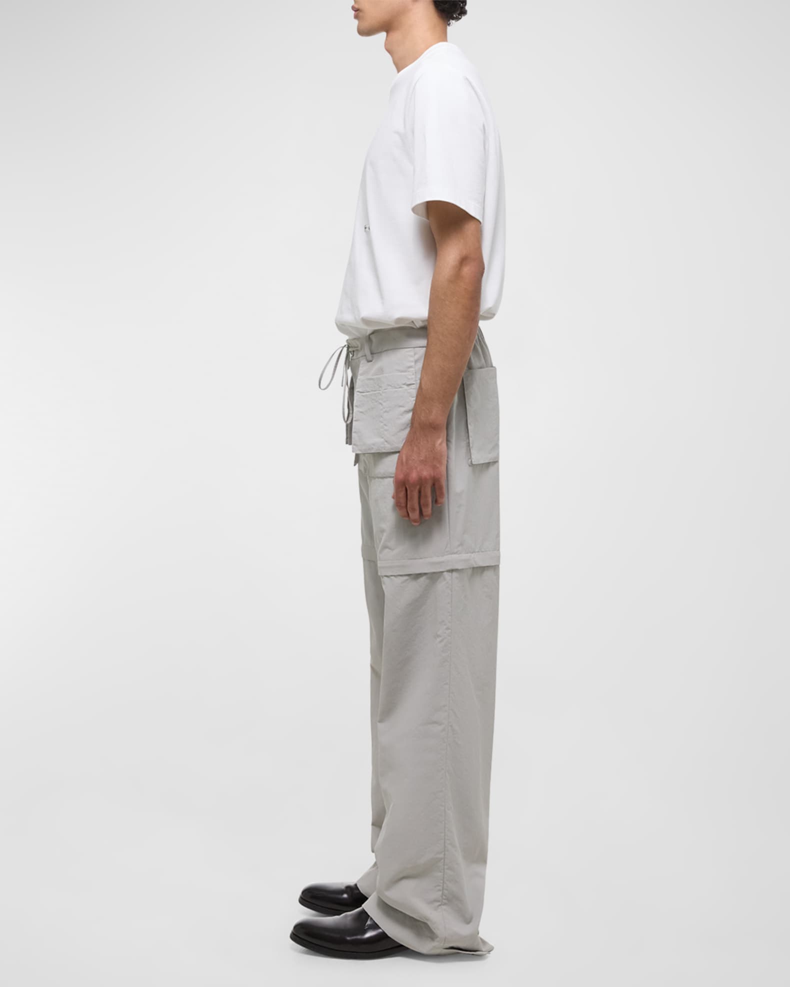 Helmut Lang Men's Air Nylon Detachable Pants | Neiman Marcus