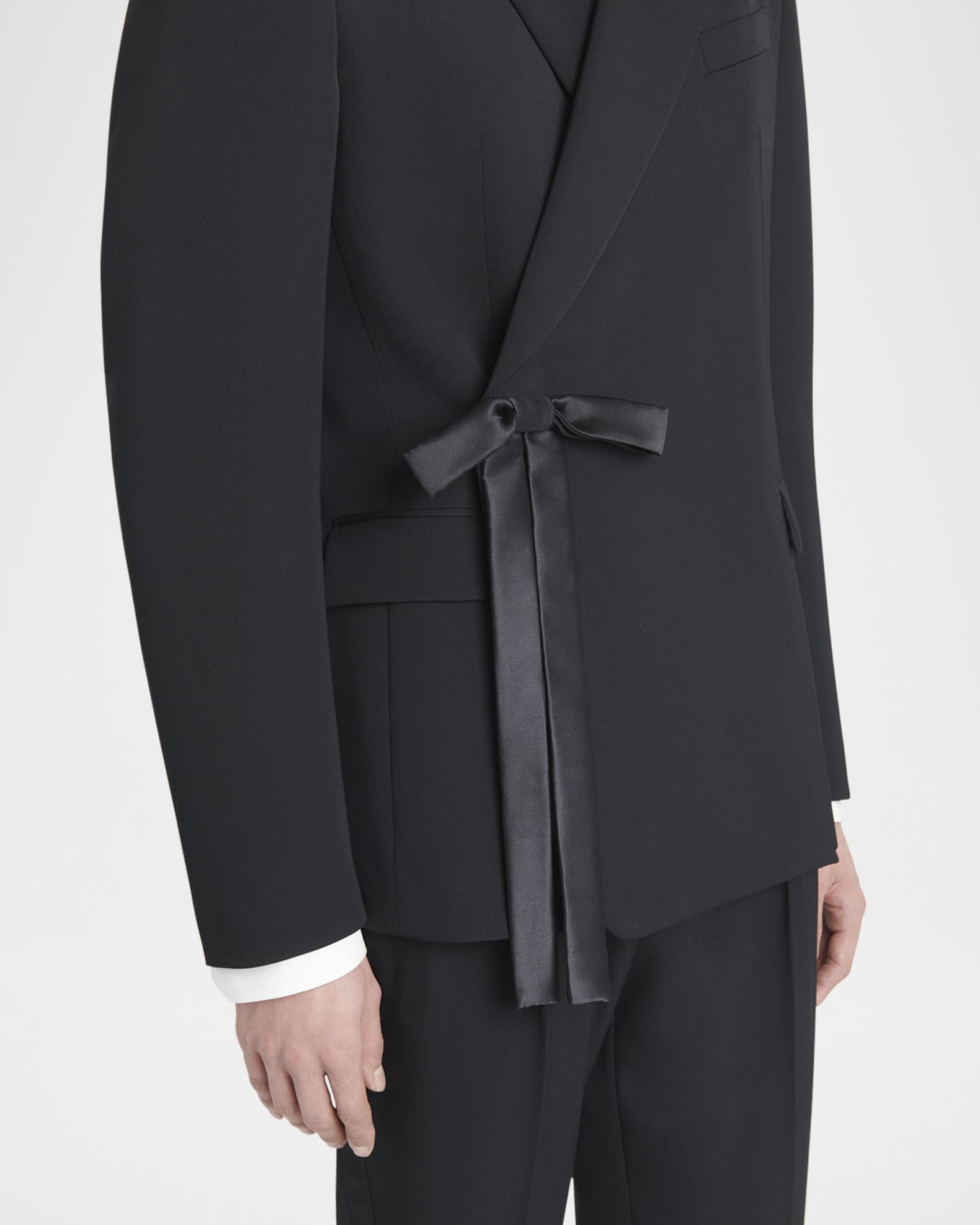 Dolce&Gabbana Men's Wrap Suit Jacket | Neiman Marcus