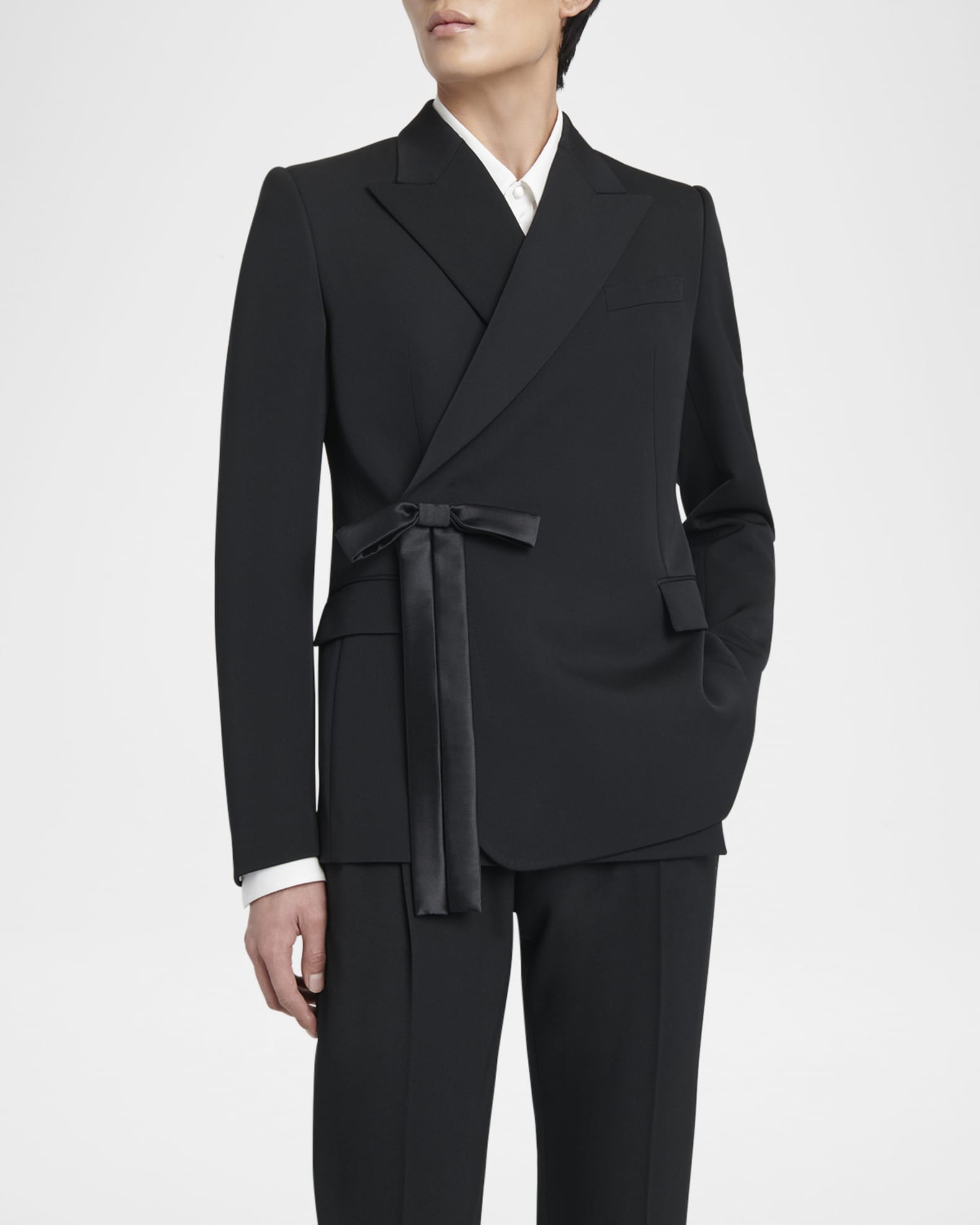 Dolce&Gabbana Men's Wrap Suit Jacket | Neiman Marcus