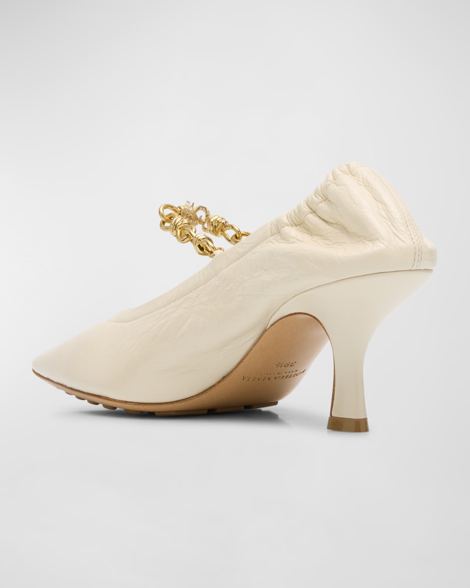 Bottega Veneta Sharp Chain Pumps | Neiman Marcus