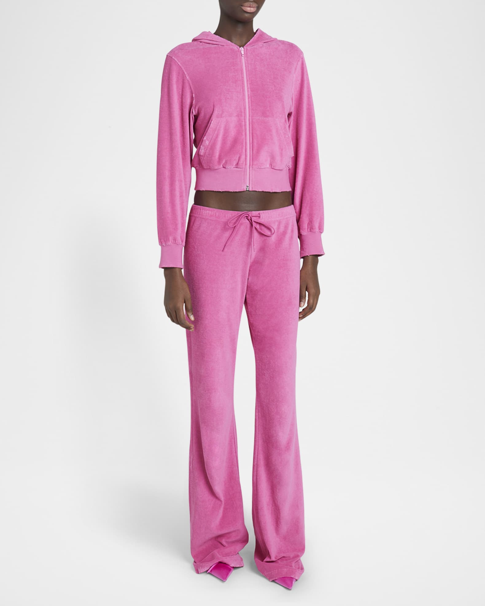 Balenciaga Fitted Tracksuit Jacket | Neiman Marcus
