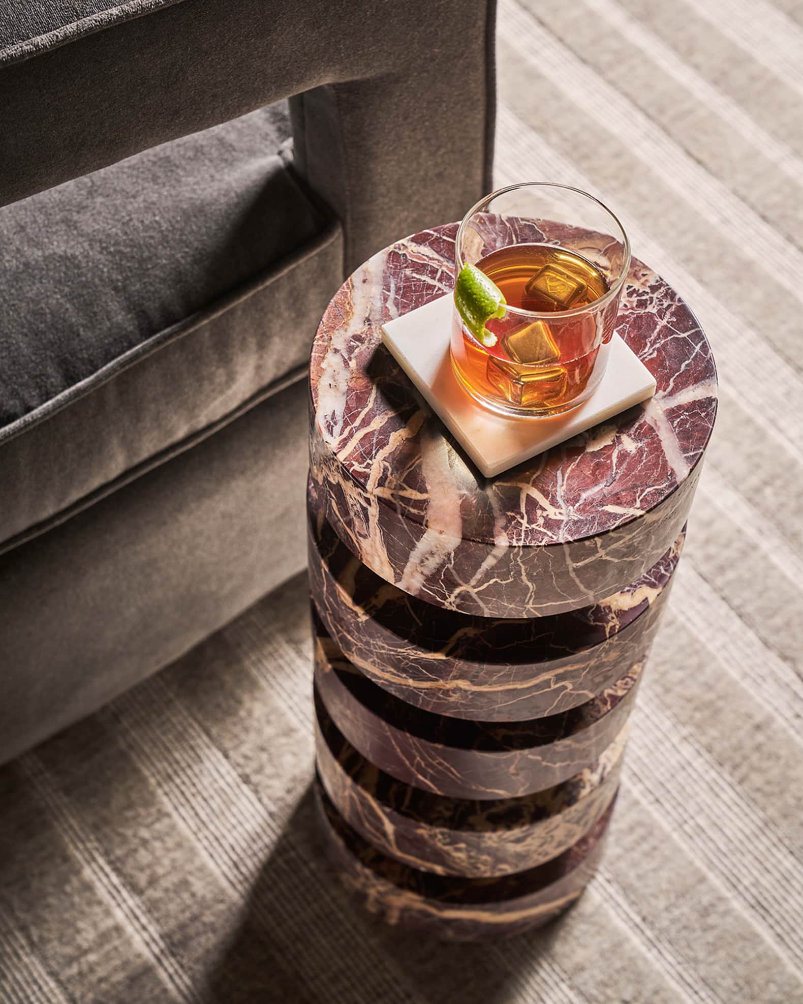 Universal Furniture Cerise Marble Spot Table | Neiman Marcus