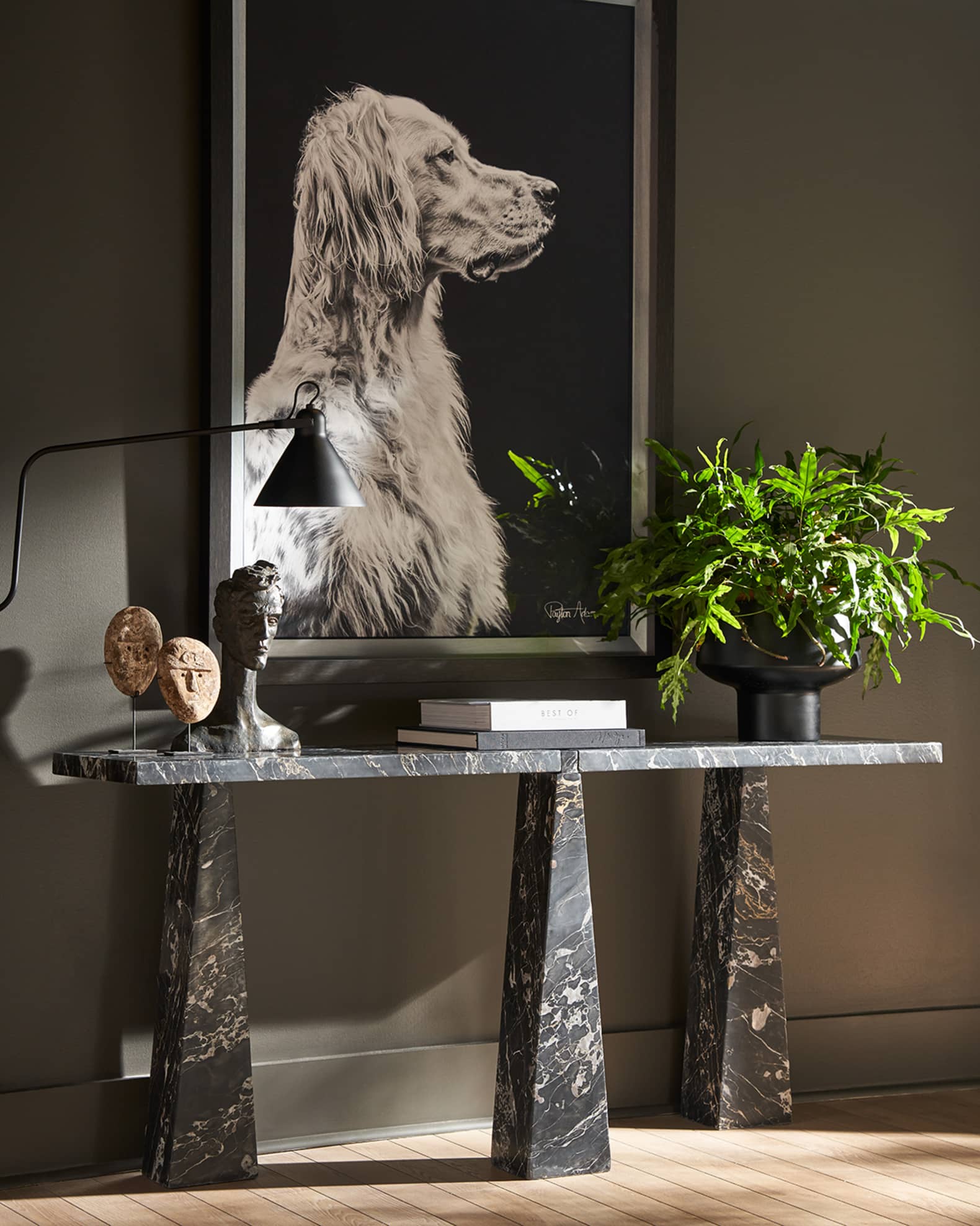 Universal Furniture Spectrum Marble Sofa Table | Neiman Marcus