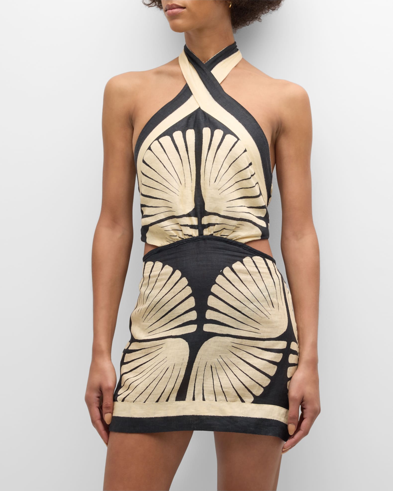 Johanna Ortiz River Ritual Mini Dress | Neiman Marcus