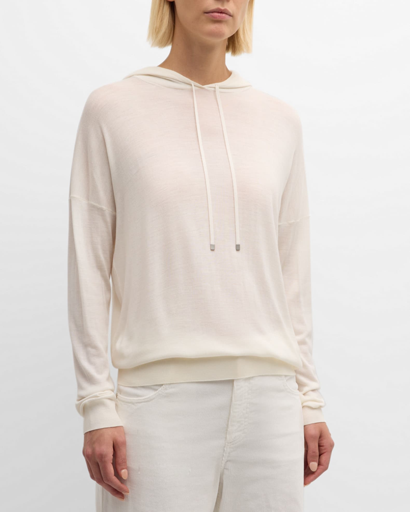Eleventy Hooded Merino Wool Sweater | Neiman Marcus