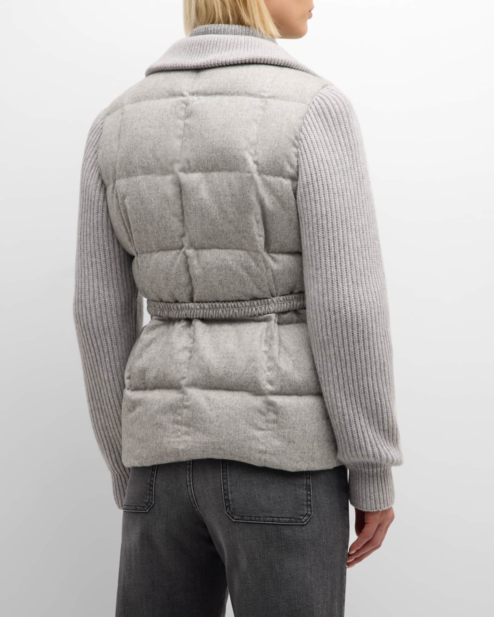 Eleventy Padded Stand-Collar Jacket | Neiman Marcus