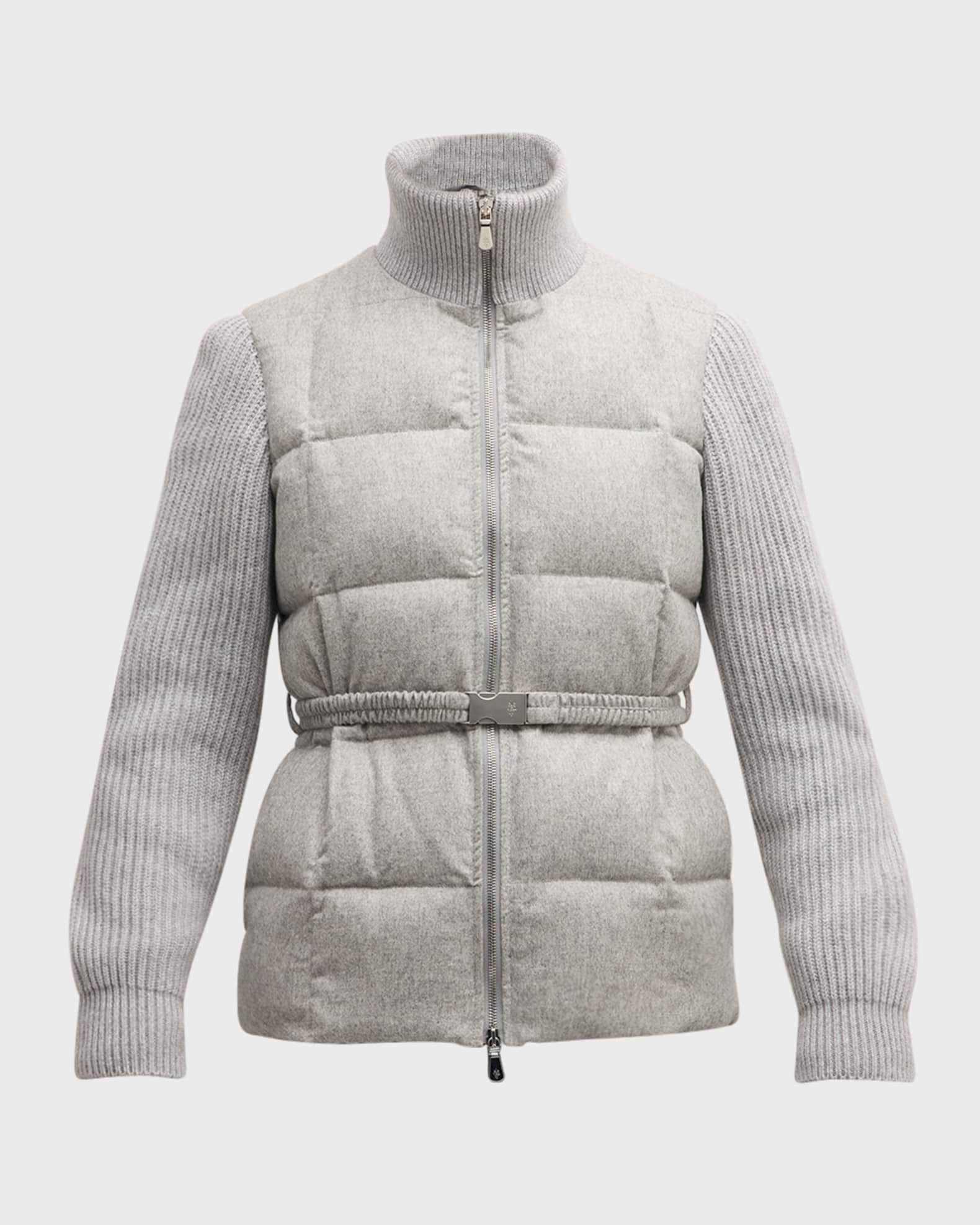 Eleventy Padded Stand-Collar Jacket | Neiman Marcus