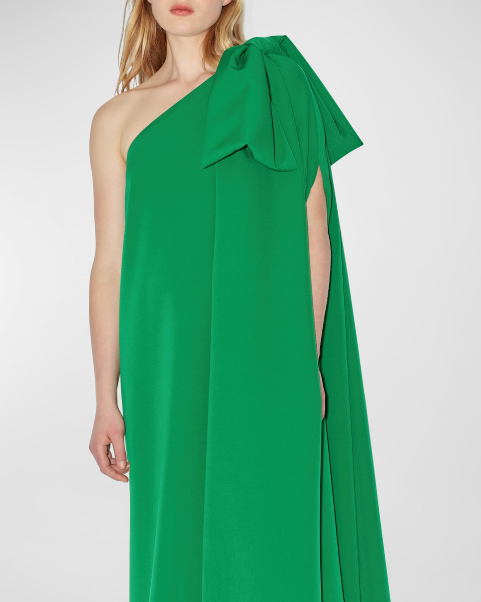 BERNADETTE Sam Bow One-Shoulder Gown | Neiman Marcus