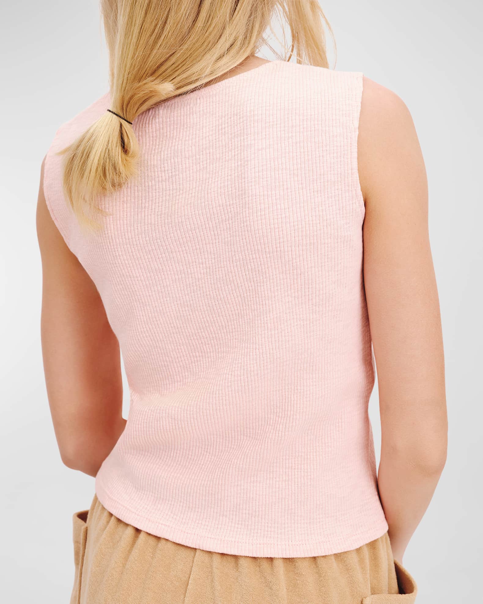 ATM Anthony Thomas Melillo Cotton Rib Muscle Tee | Neiman Marcus