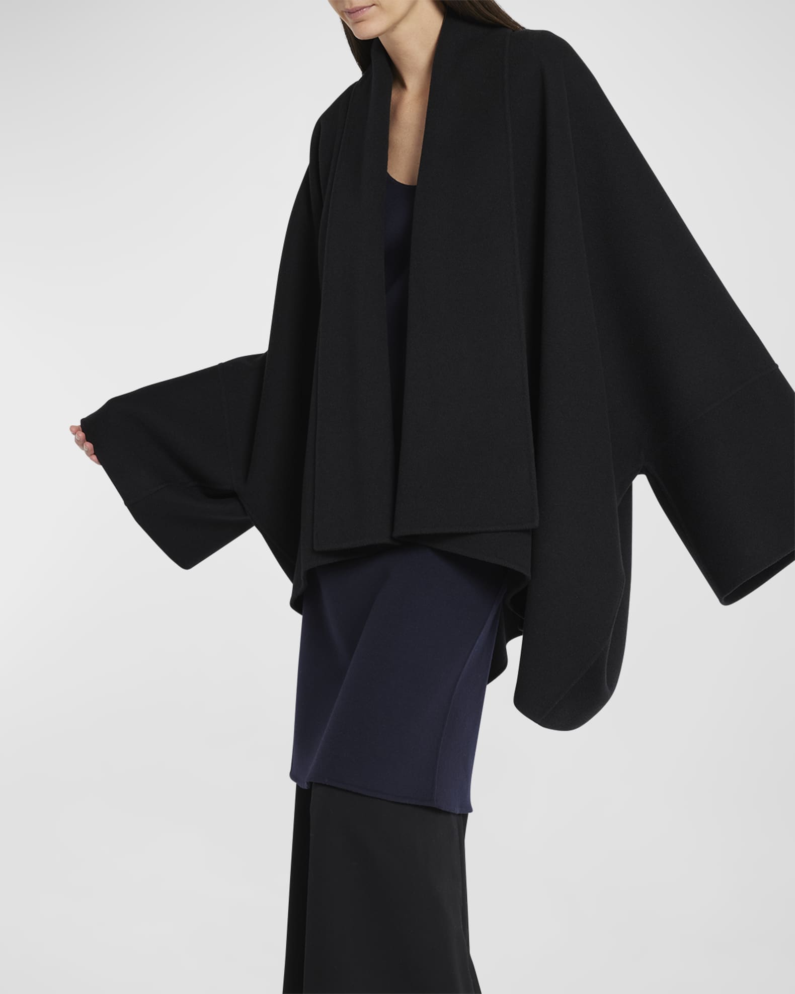 THE ROW Mavis Cashmere Open Coat | Neiman Marcus