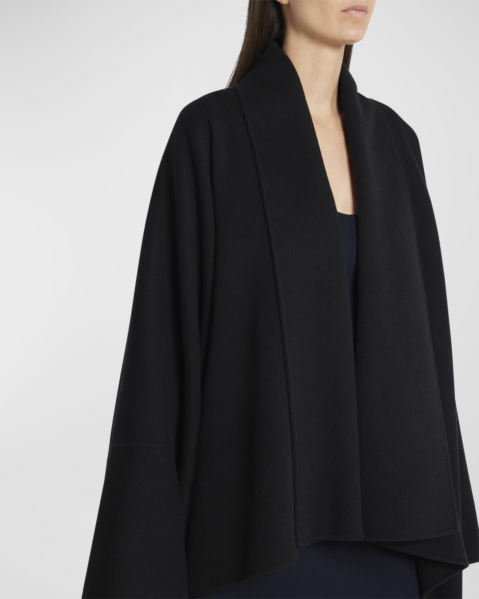 THE ROW Mavis Cashmere Open Coat | Neiman Marcus