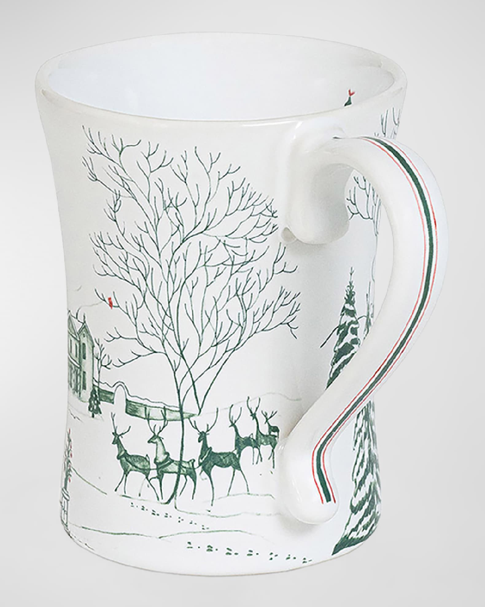 Juliska Country Estate Winter Frolic Mug Evergreen | Neiman Marcus