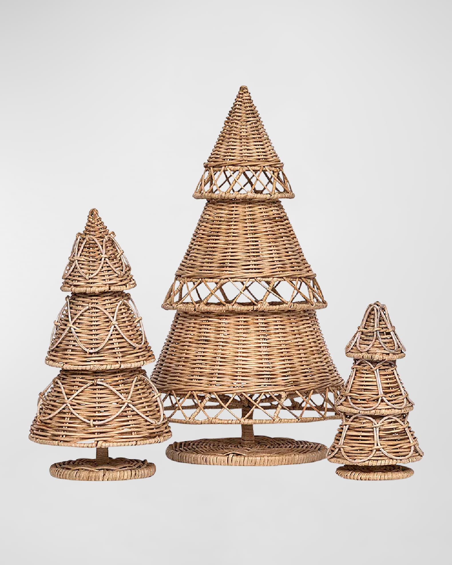 Juliska Provence Rattan Whitewash 16-Inch Tree | Neiman Marcus