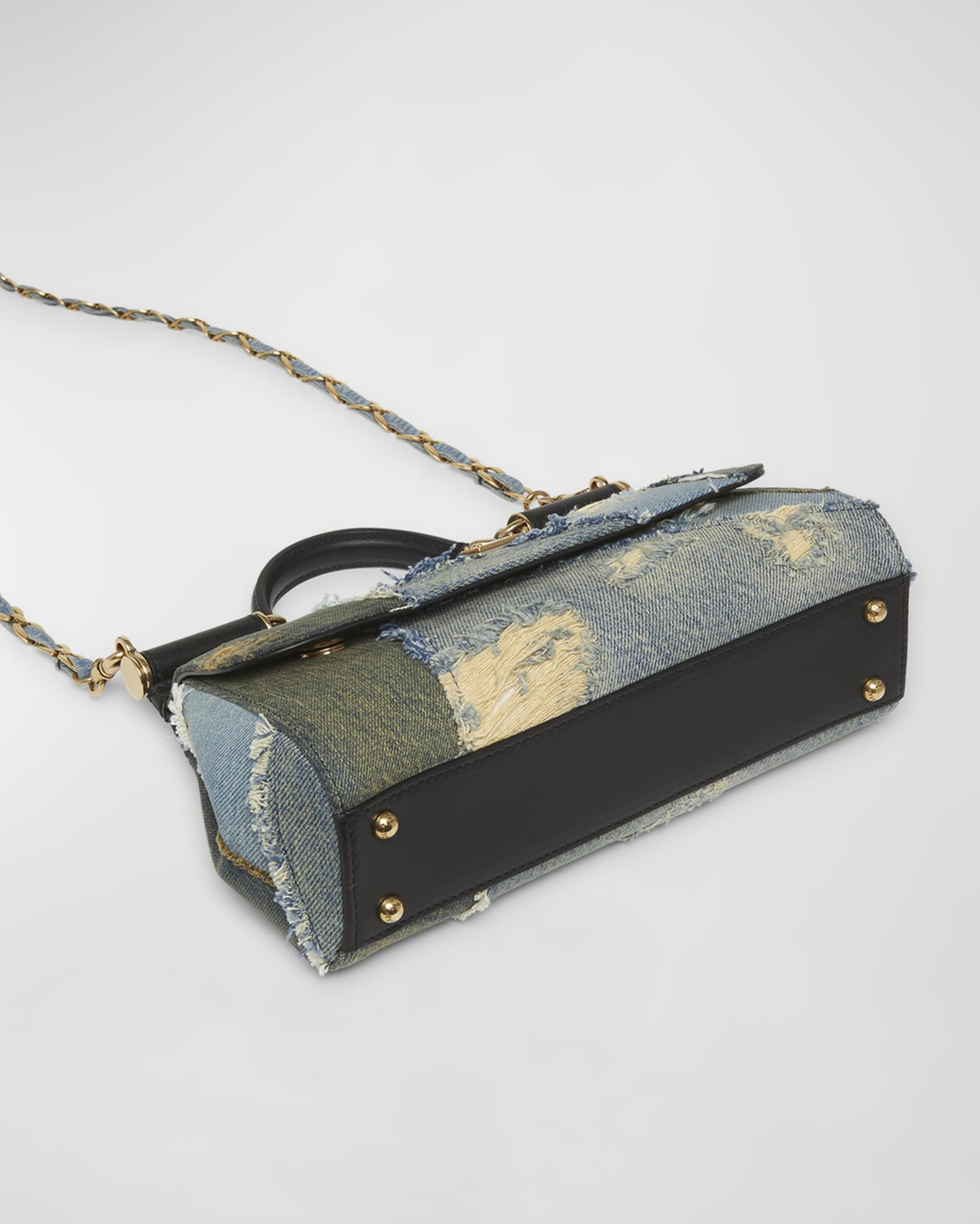 Dolce&Gabbana Medium Elongated Sicily Handbag | Neiman Marcus