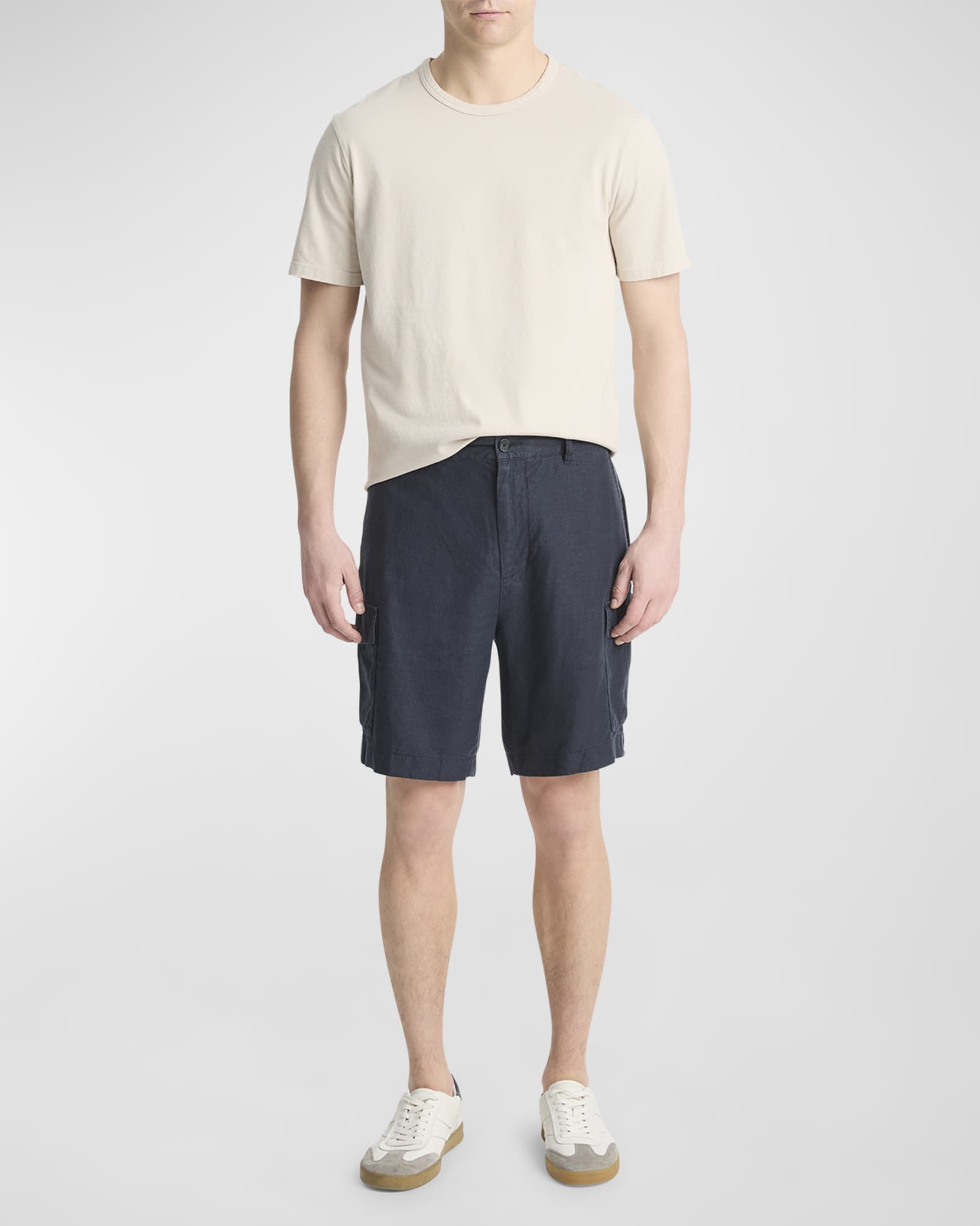 Vince Men's Hemp Cargo Shorts | Neiman Marcus