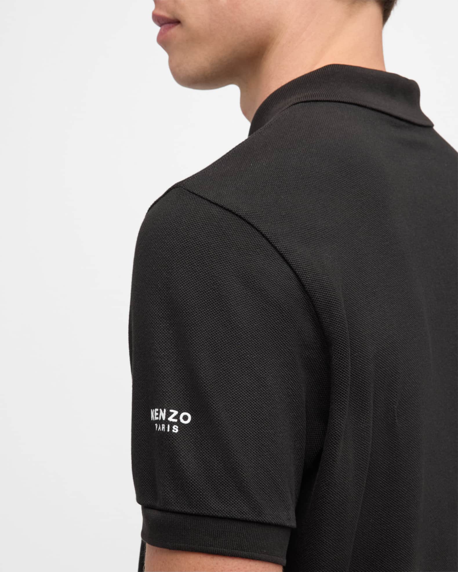 Kenzo Men's Lucky Tiger Slim Polo Shirt | Neiman Marcus