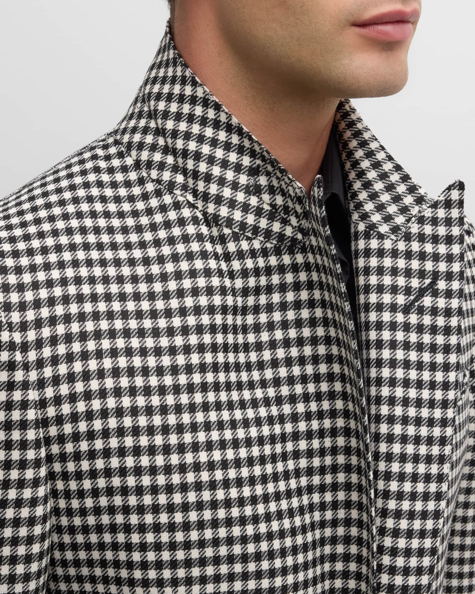 TOM FORD Men's Shelton Tattersall Sport Coat | Neiman Marcus
