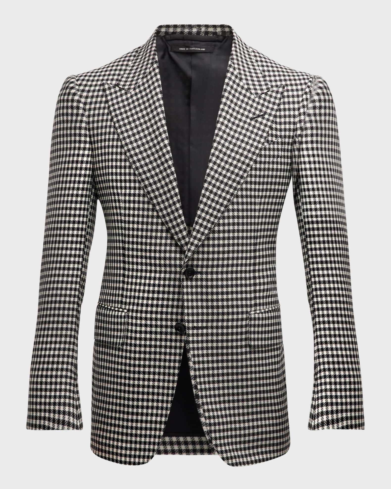 TOM FORD Men's Shelton Tattersall Sport Coat | Neiman Marcus