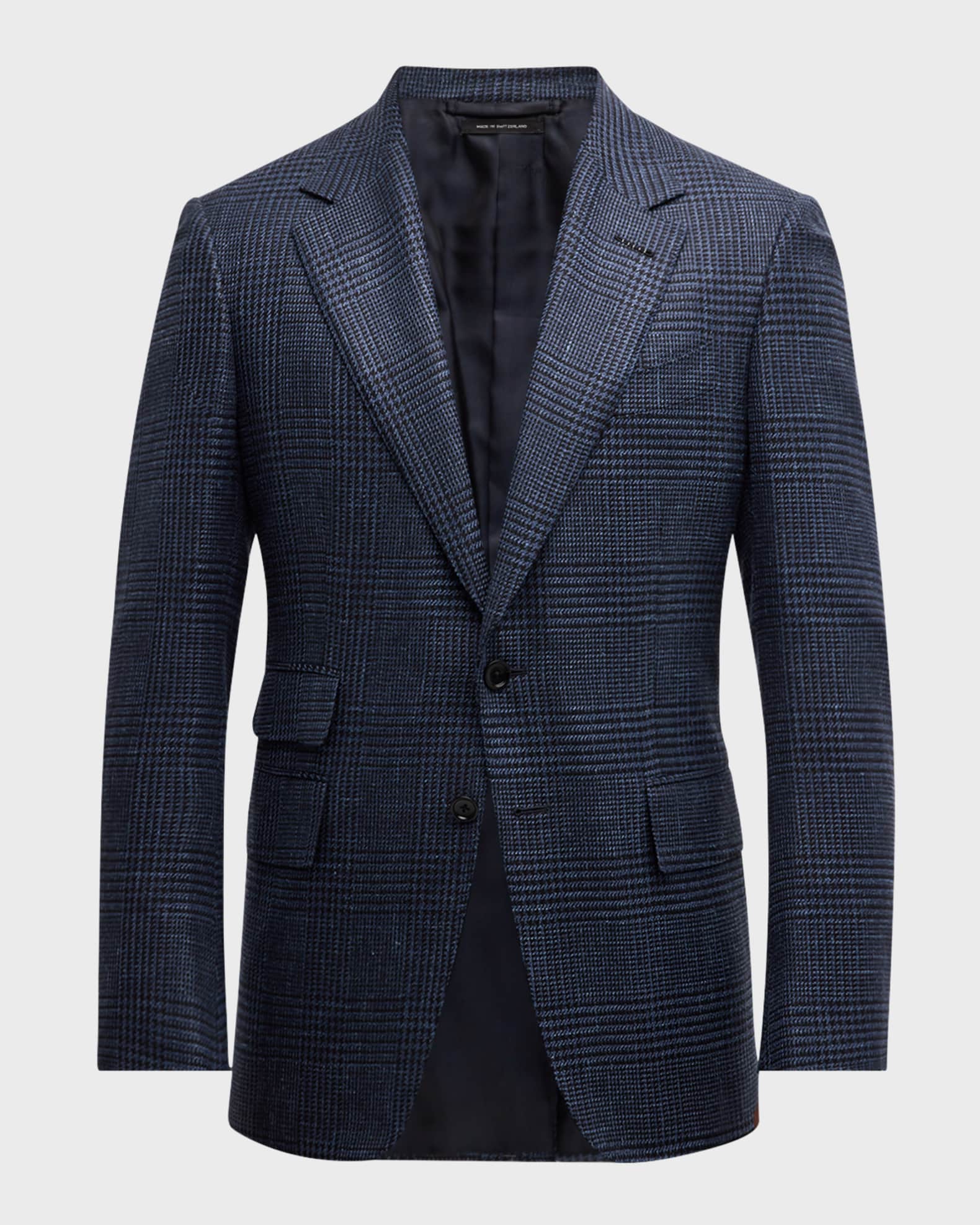 TOM FORD Men's Shelton Prince of Wales Sport Coat | Neiman Marcus