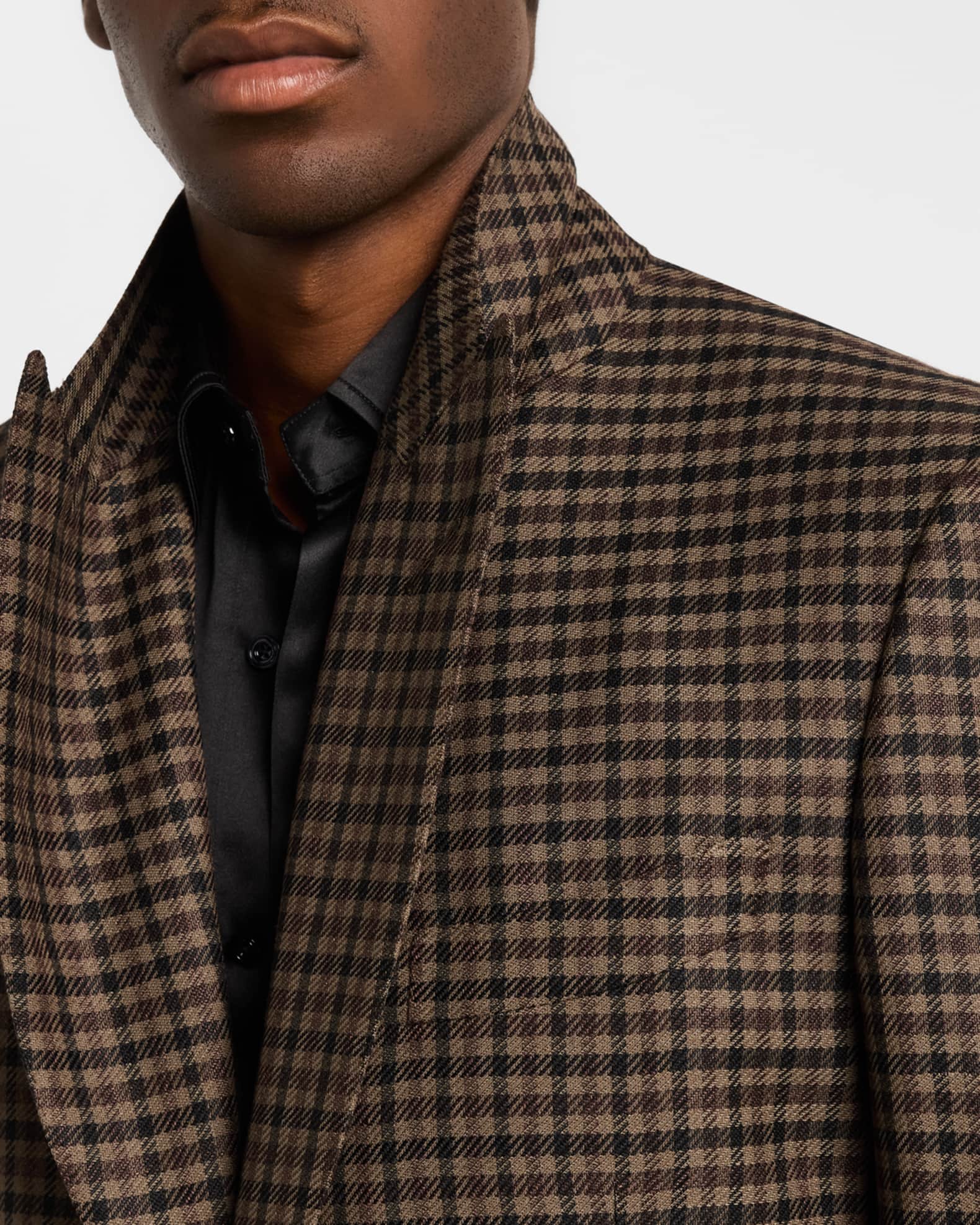 TOM FORD Men's Atticus Tattersall Sport Coat | Neiman Marcus