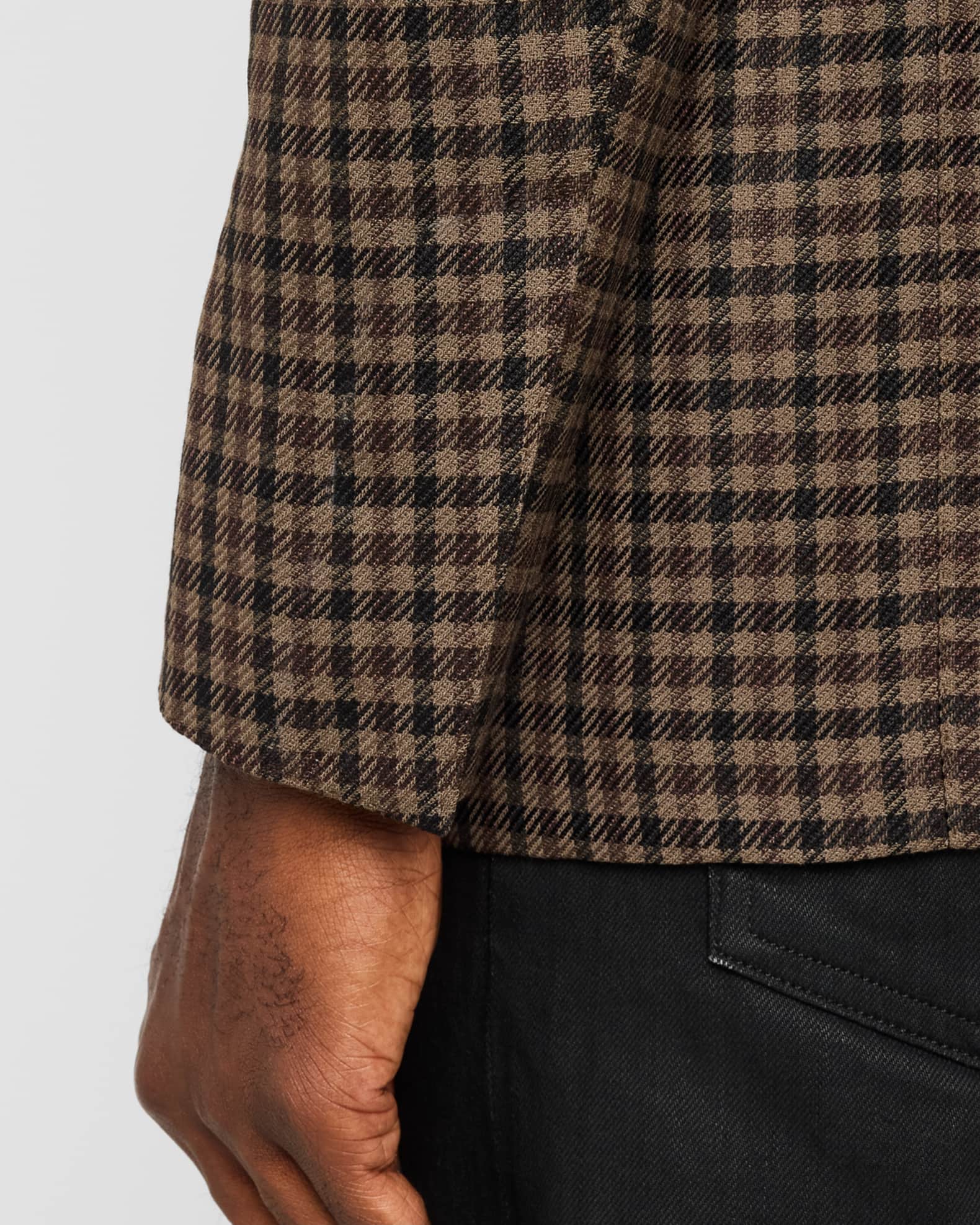 TOM FORD Men's Atticus Tattersall Sport Coat | Neiman Marcus