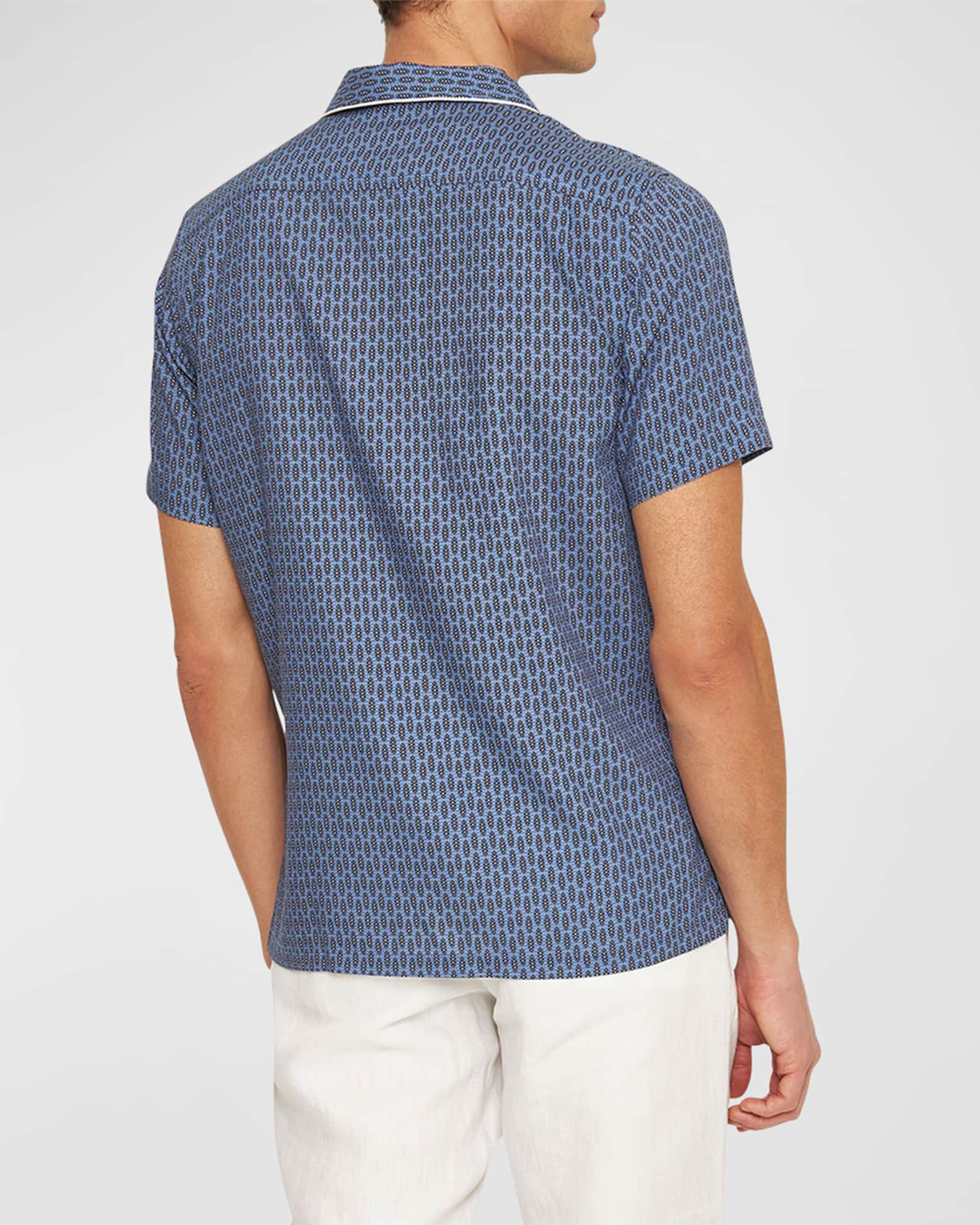 Orlebar Brown Men's Hibbert Perez Camp Shirt | Neiman Marcus