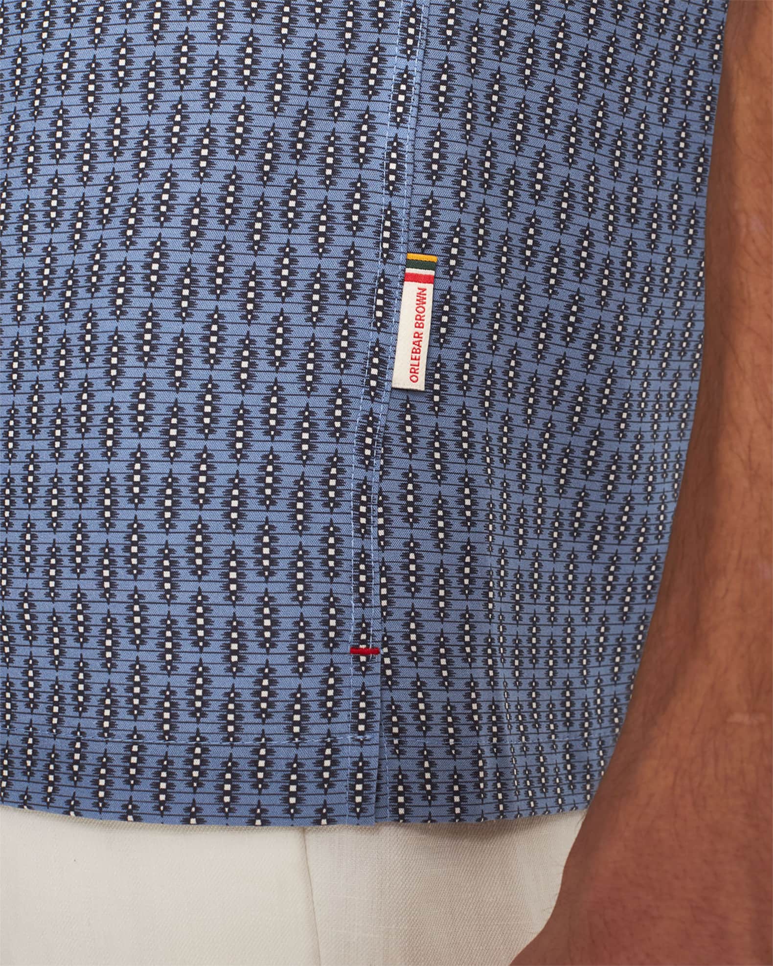 Orlebar Brown Men's Hibbert Perez Camp Shirt | Neiman Marcus