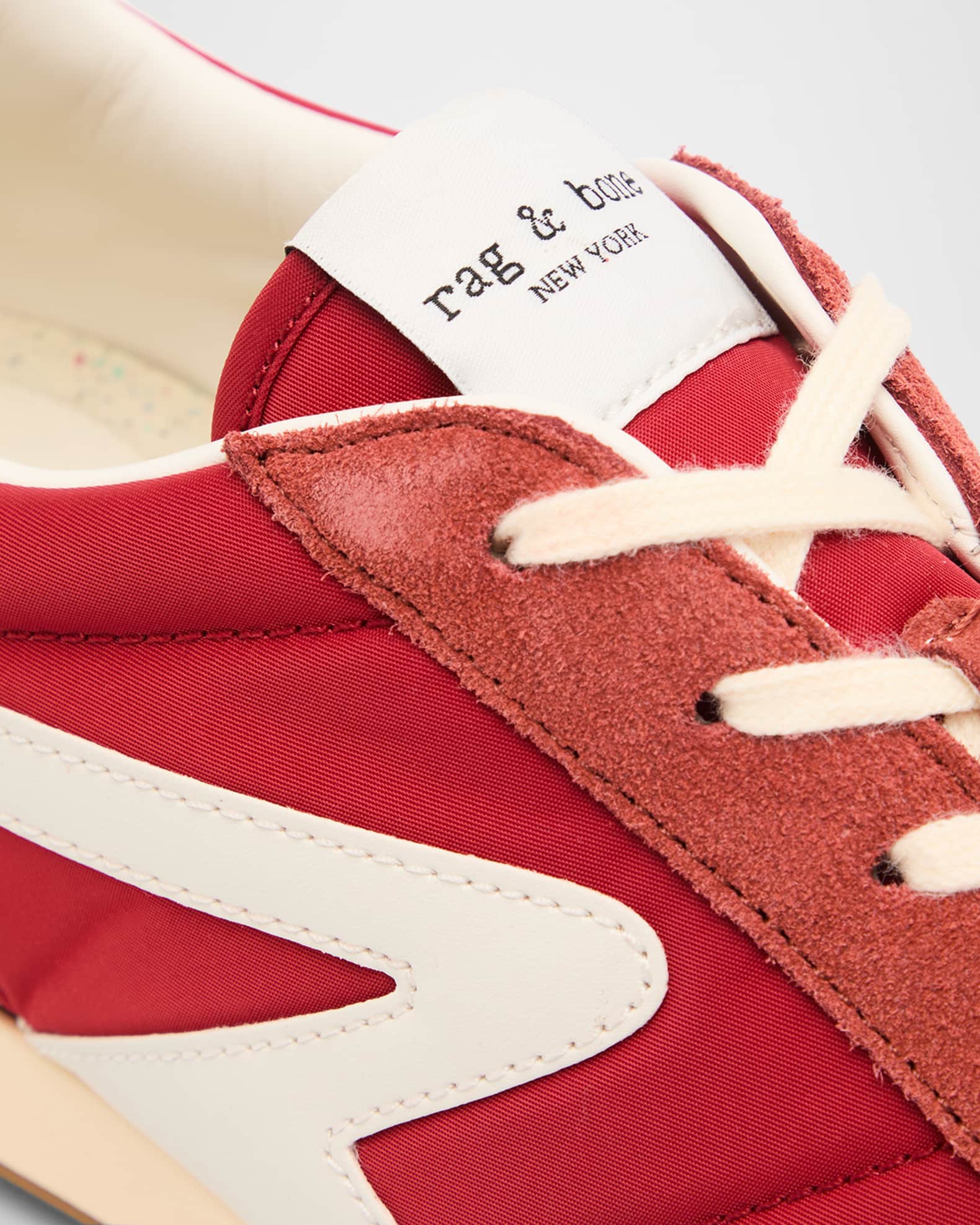 Rag & Bone Retro Mixed Leather Runner Sneakers | Neiman Marcus