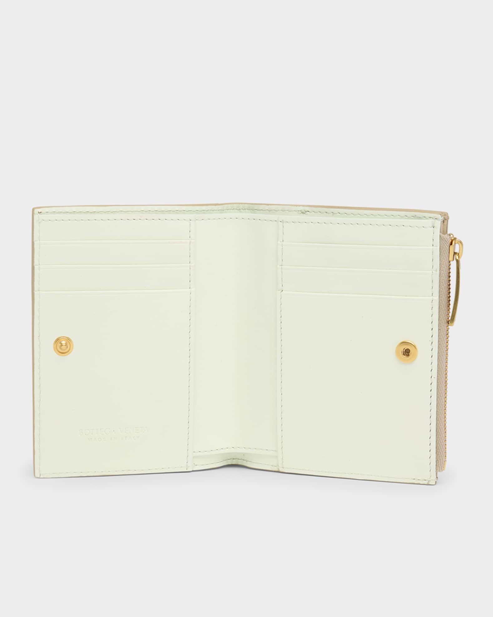 Bottega Veneta Small Bifold Leather Wallet | Neiman Marcus