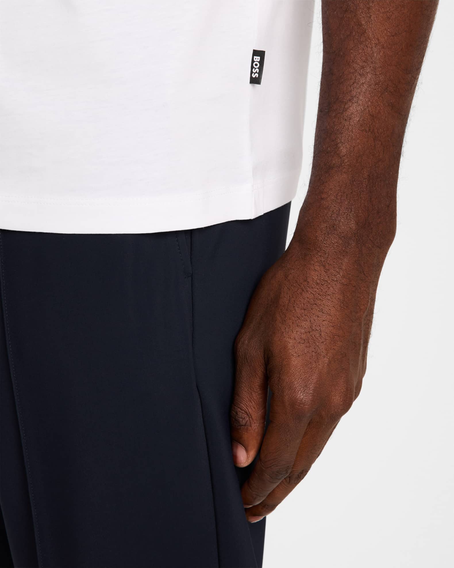 BOSS Men's Tessler Jersey Crewneck T-Shirt | Neiman Marcus