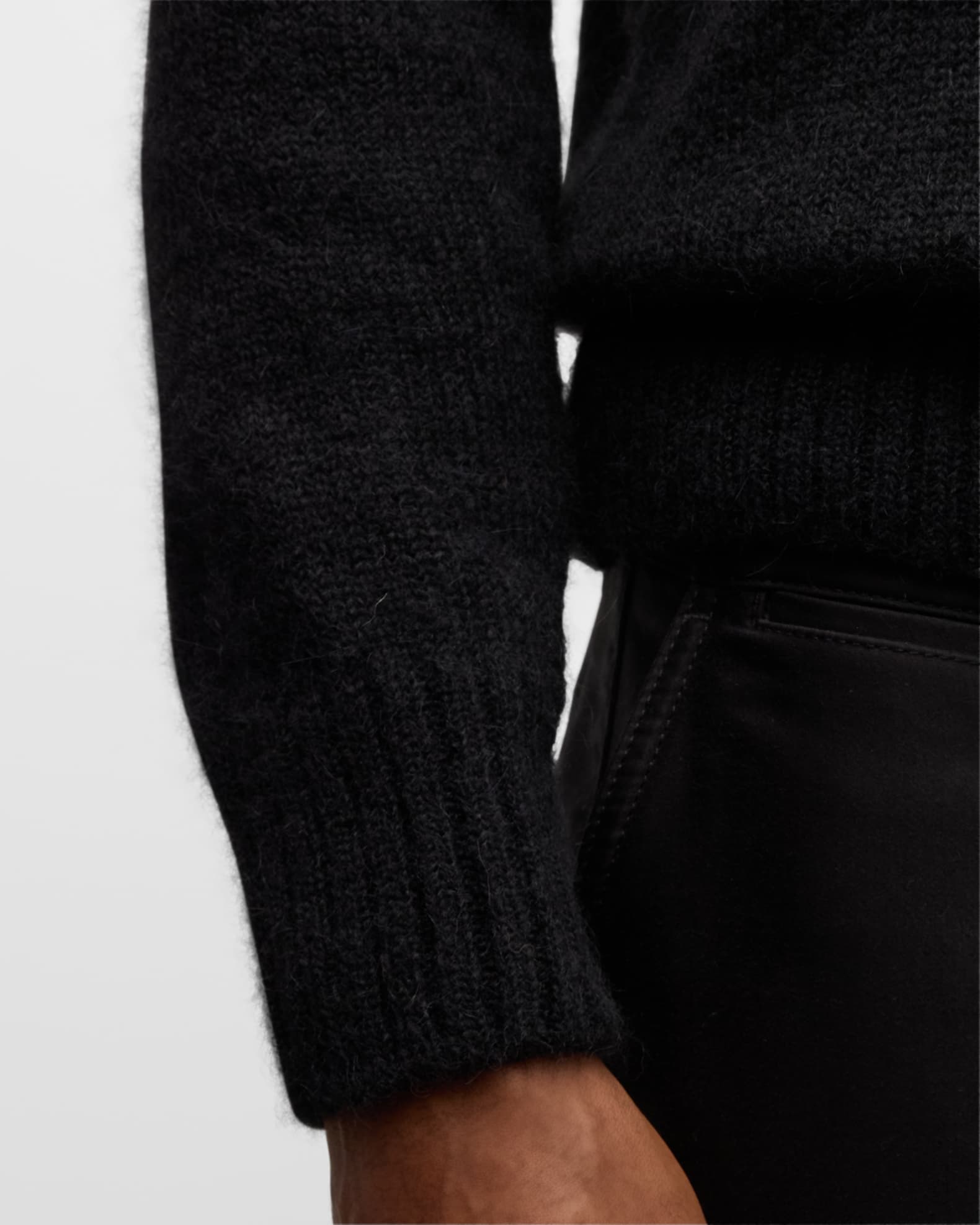 Men's Wool Crewneck Sweater | Neiman Marcus
