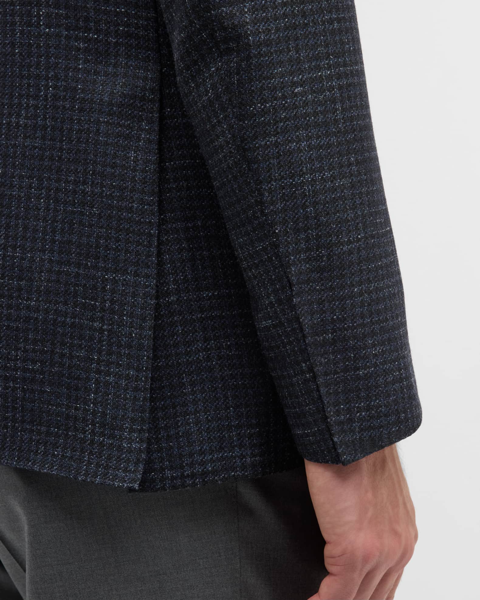 Canali Men's Small Check Sport Coat | Neiman Marcus